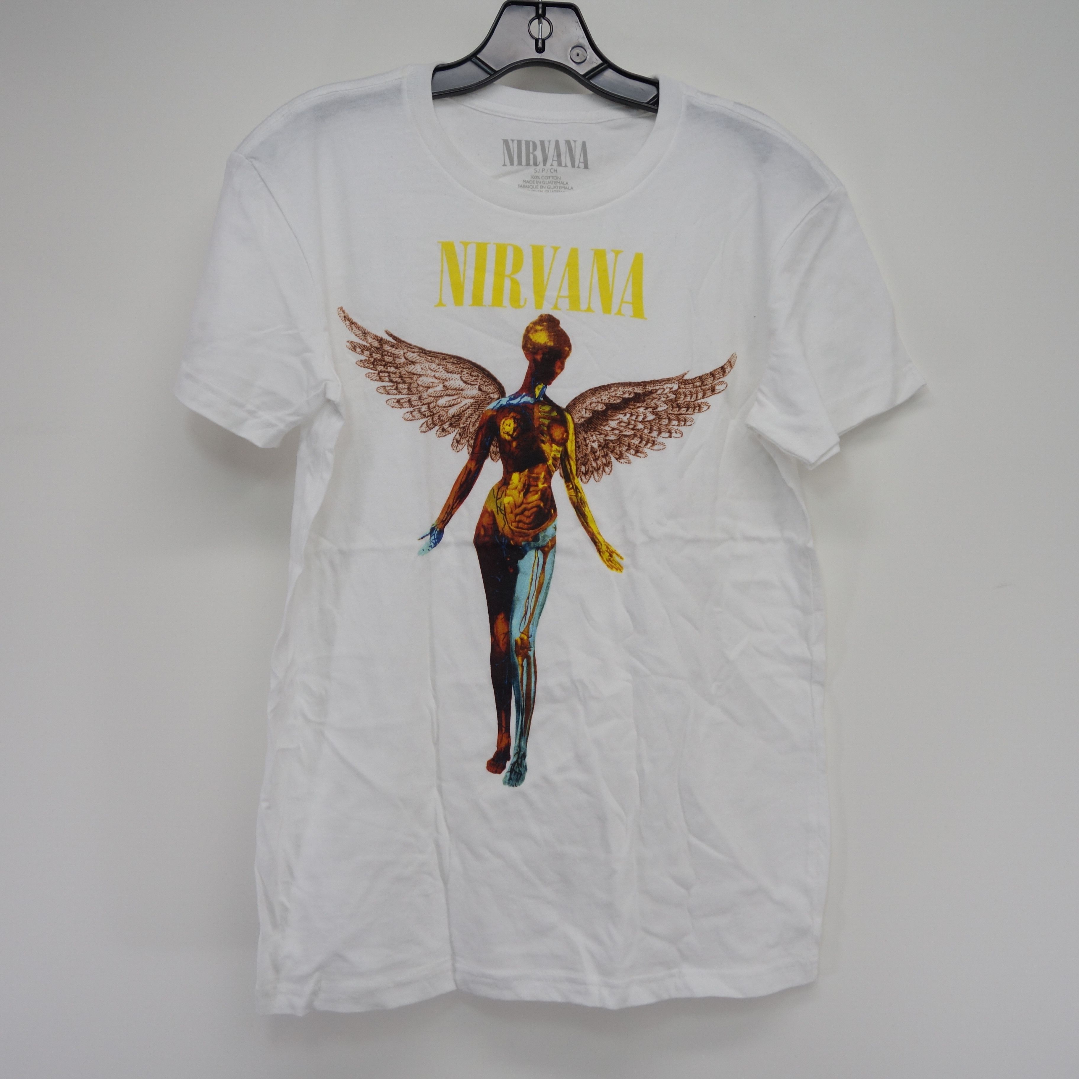 Vintage Utero Nirvana Angel Album Cover Band Tee T-Shirt Small | Grailed