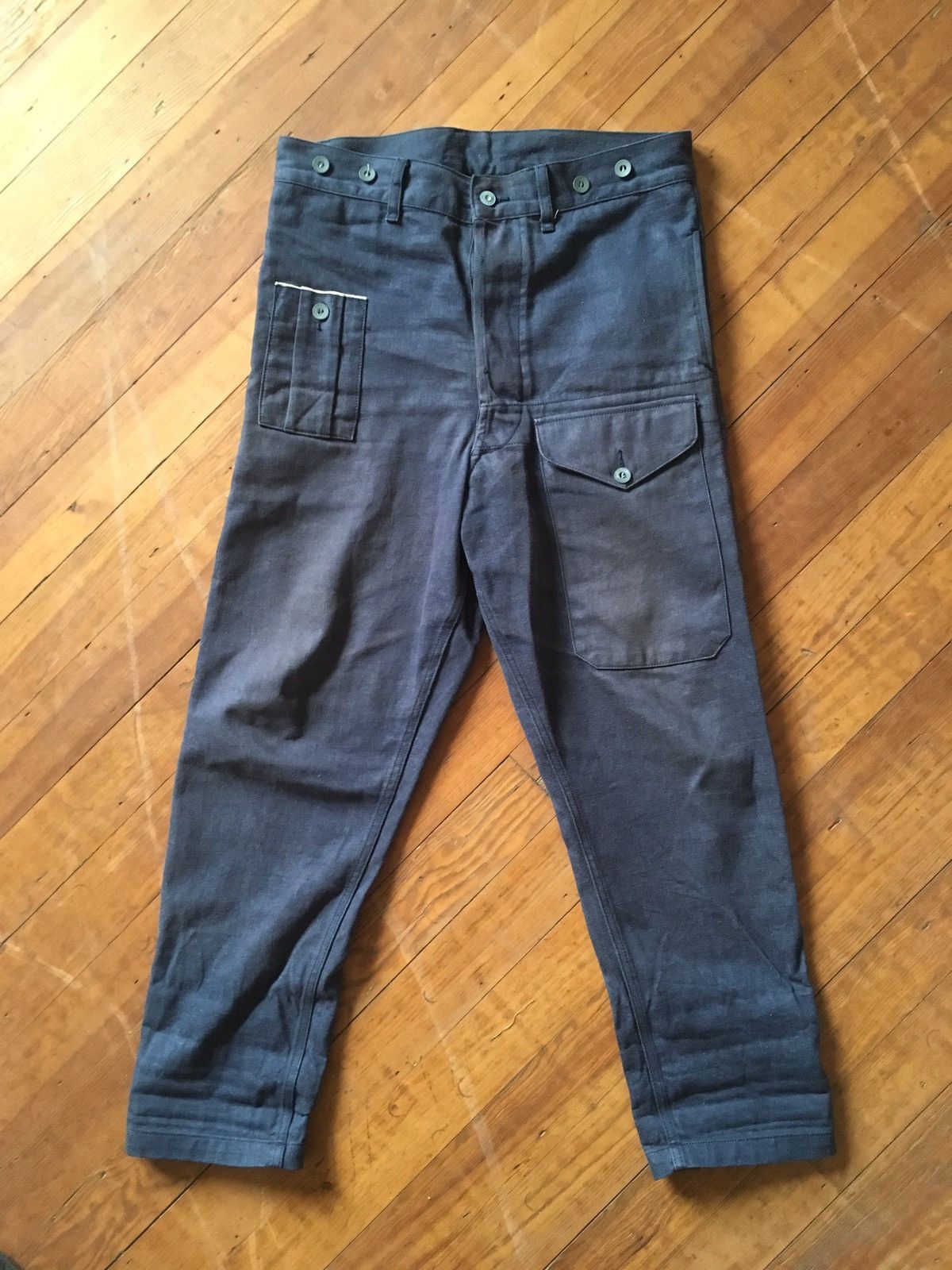 Nigel Cabourn FUNDRAISER: Lybro P7 British Army Pants, Denim | Grailed