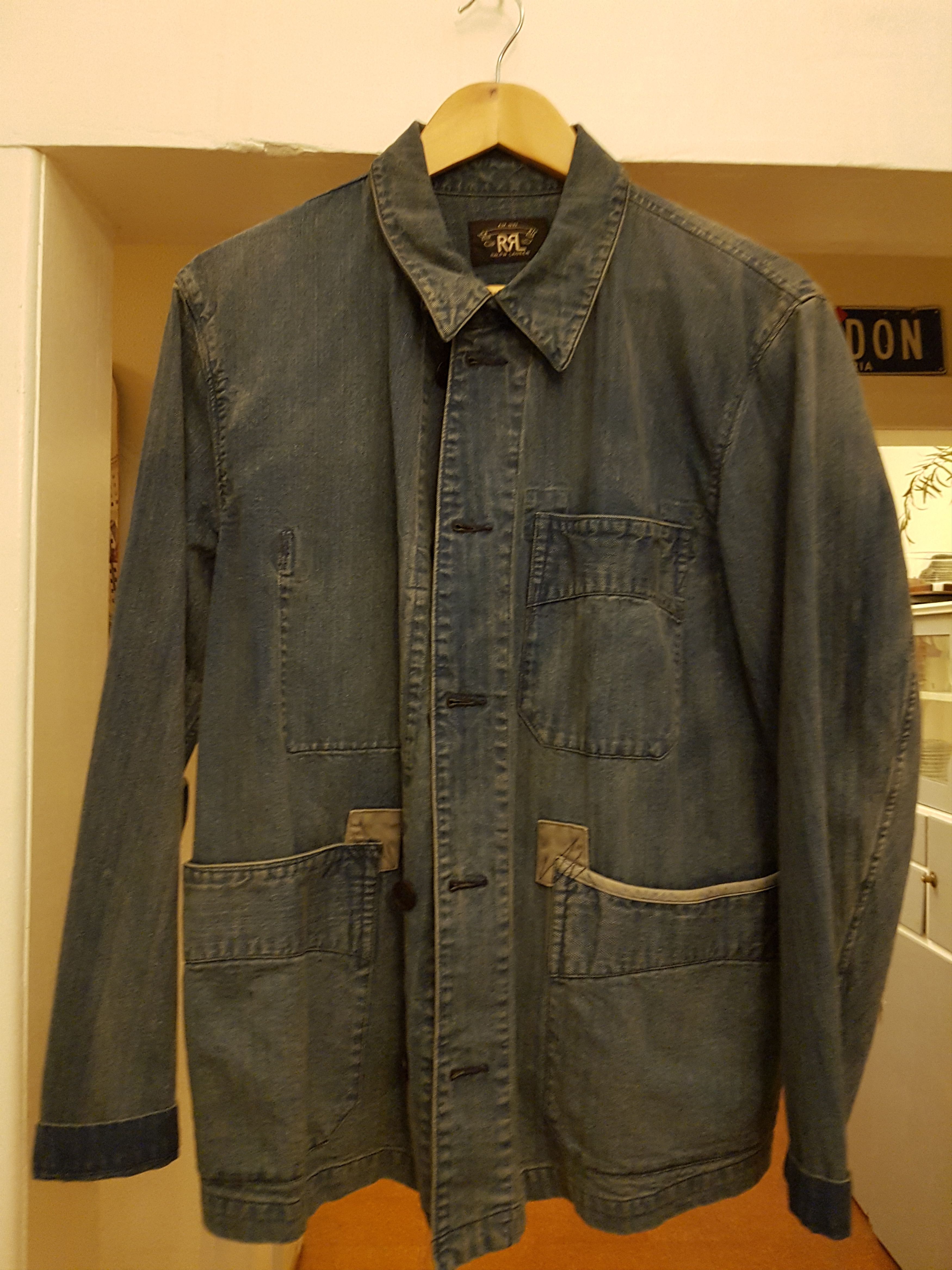 RRL Ralph Lauren × Ralph Lauren RRL denim chore jacket | Grailed
