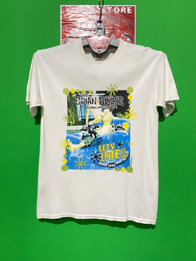 Band Tees × Rare × Vintage Vintage 90s Brian Sizer band tees | Grailed