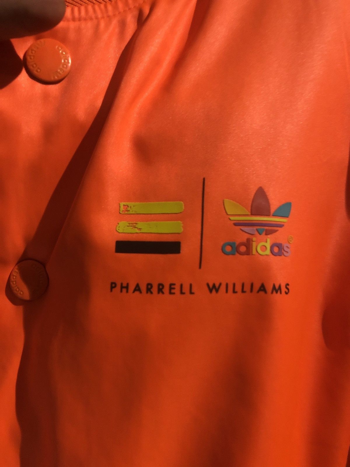 Adidas × Pharrell Adidas X Pharrell Williams Track Bomber Jacket | Grailed