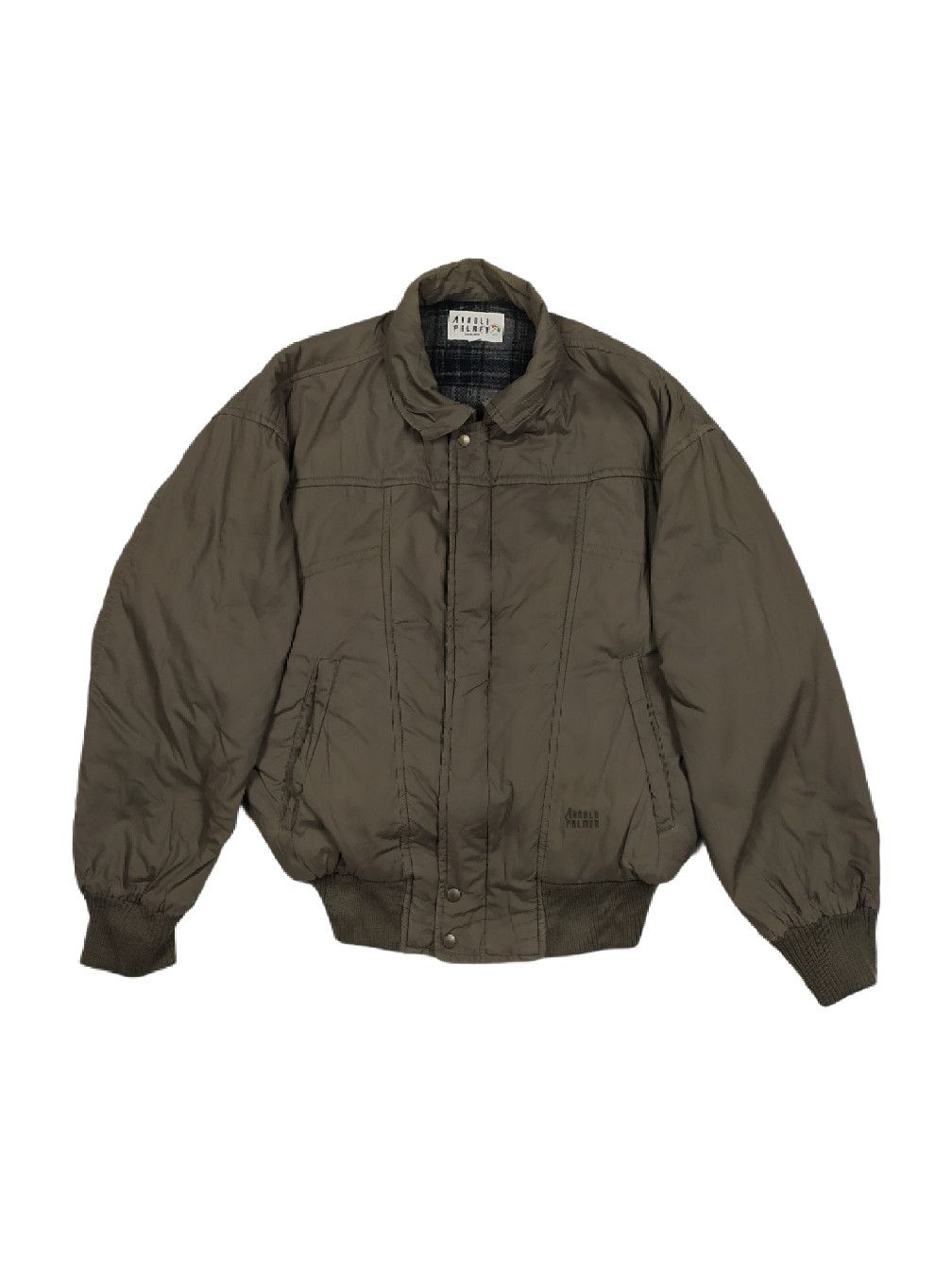Japanese Brand Arnold Palmer Zipper Simple Bomber Jacket | Grailed