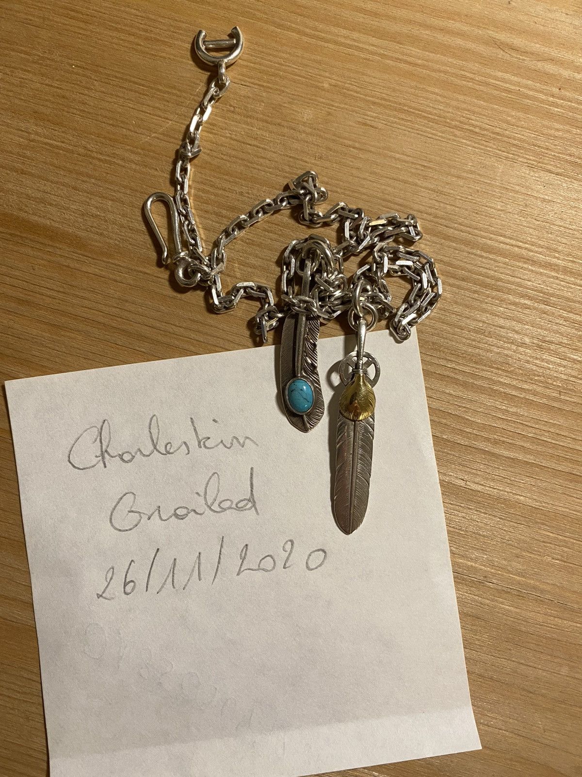 Goros Large heartwheel feather WITH CERTIFICATE | Grailed