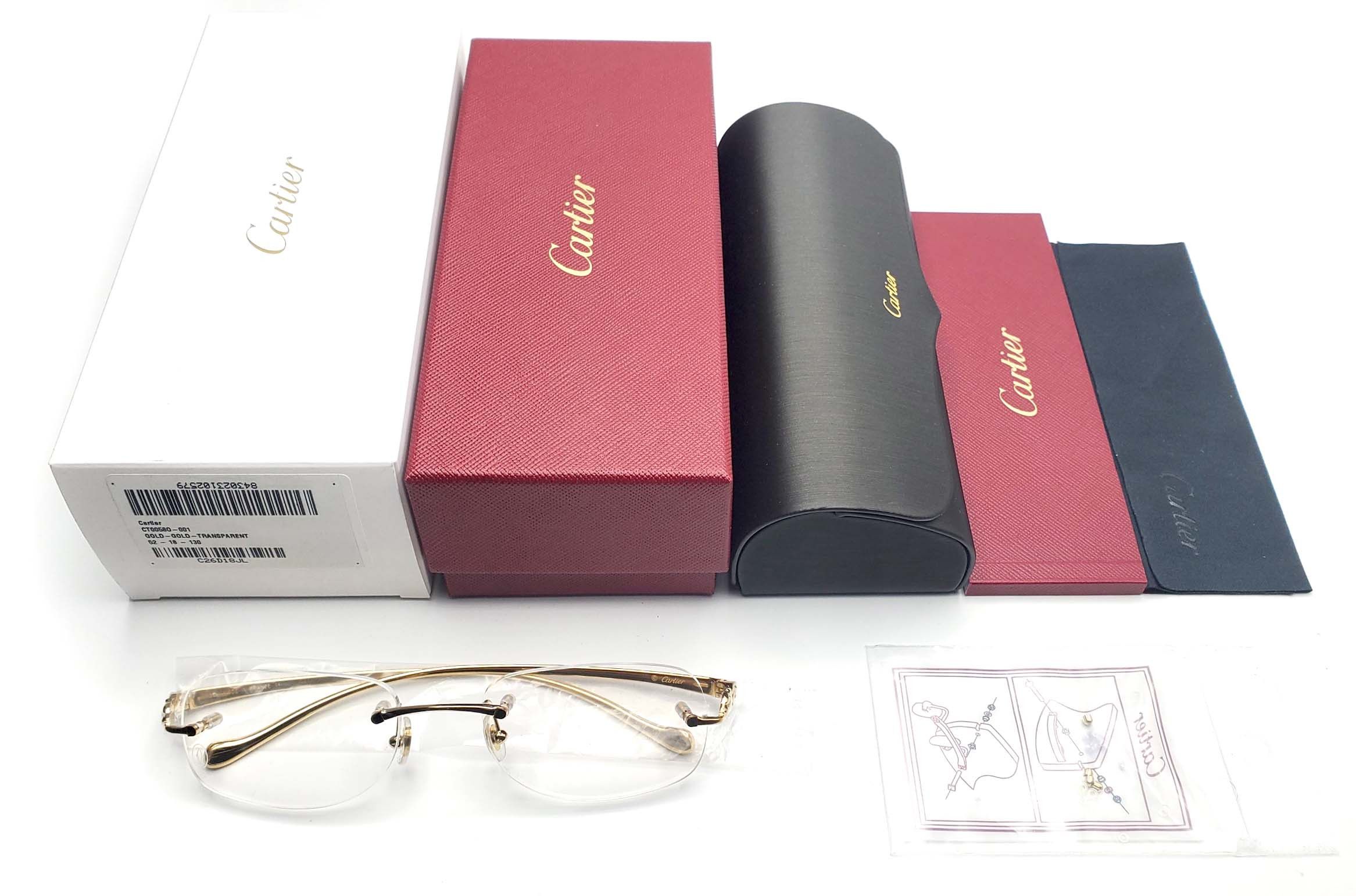 Cartier NEW! Cartier Panther Gold Glasses CT00580 | Grailed