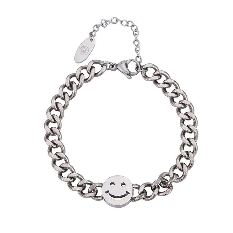 Jewelry × Streetwear × Vintage Punk Smiley Face Bracelet | Grailed