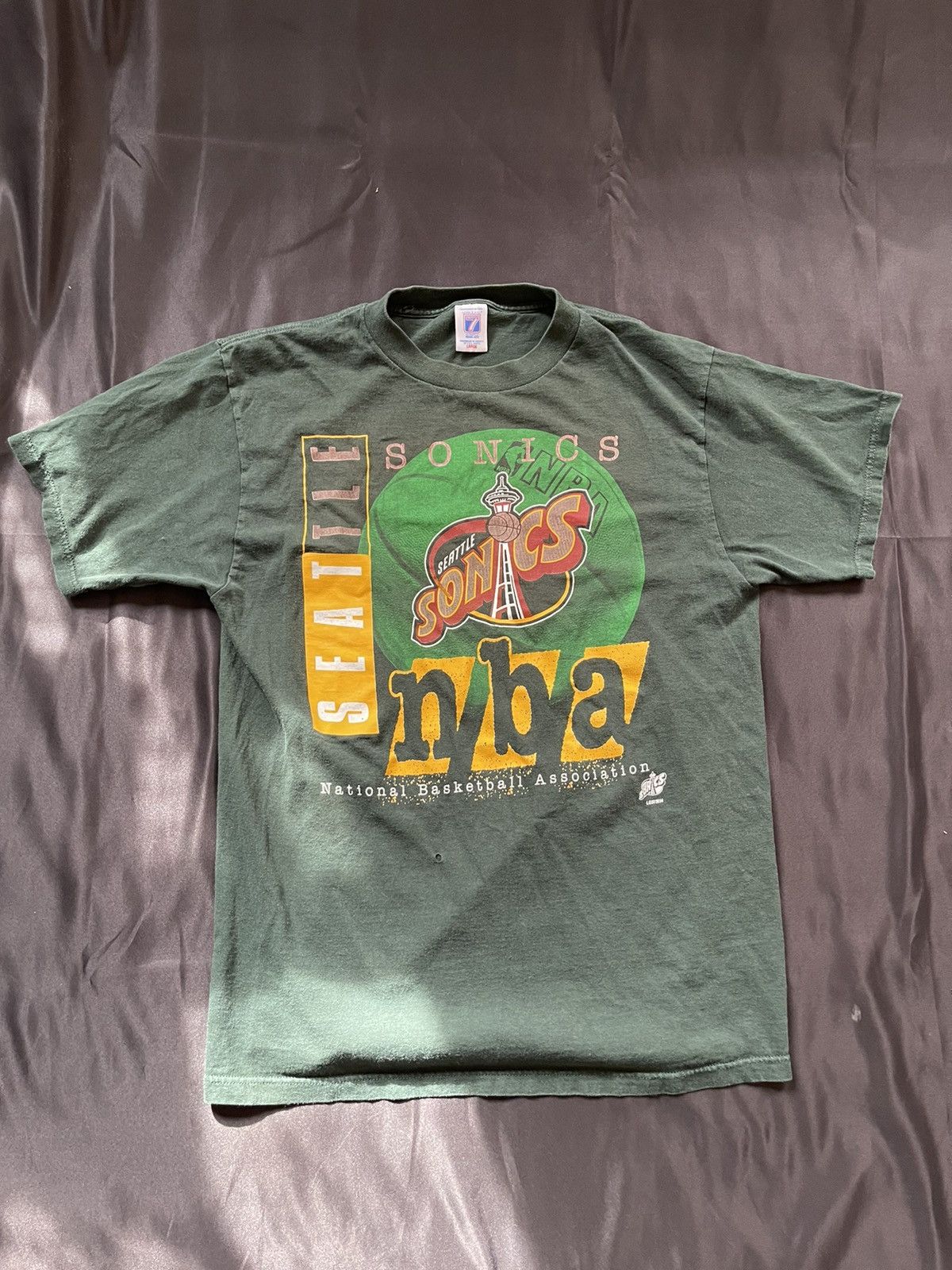 Logo 7 Seattle SuperSonics Vintage T-Shirt | Grailed