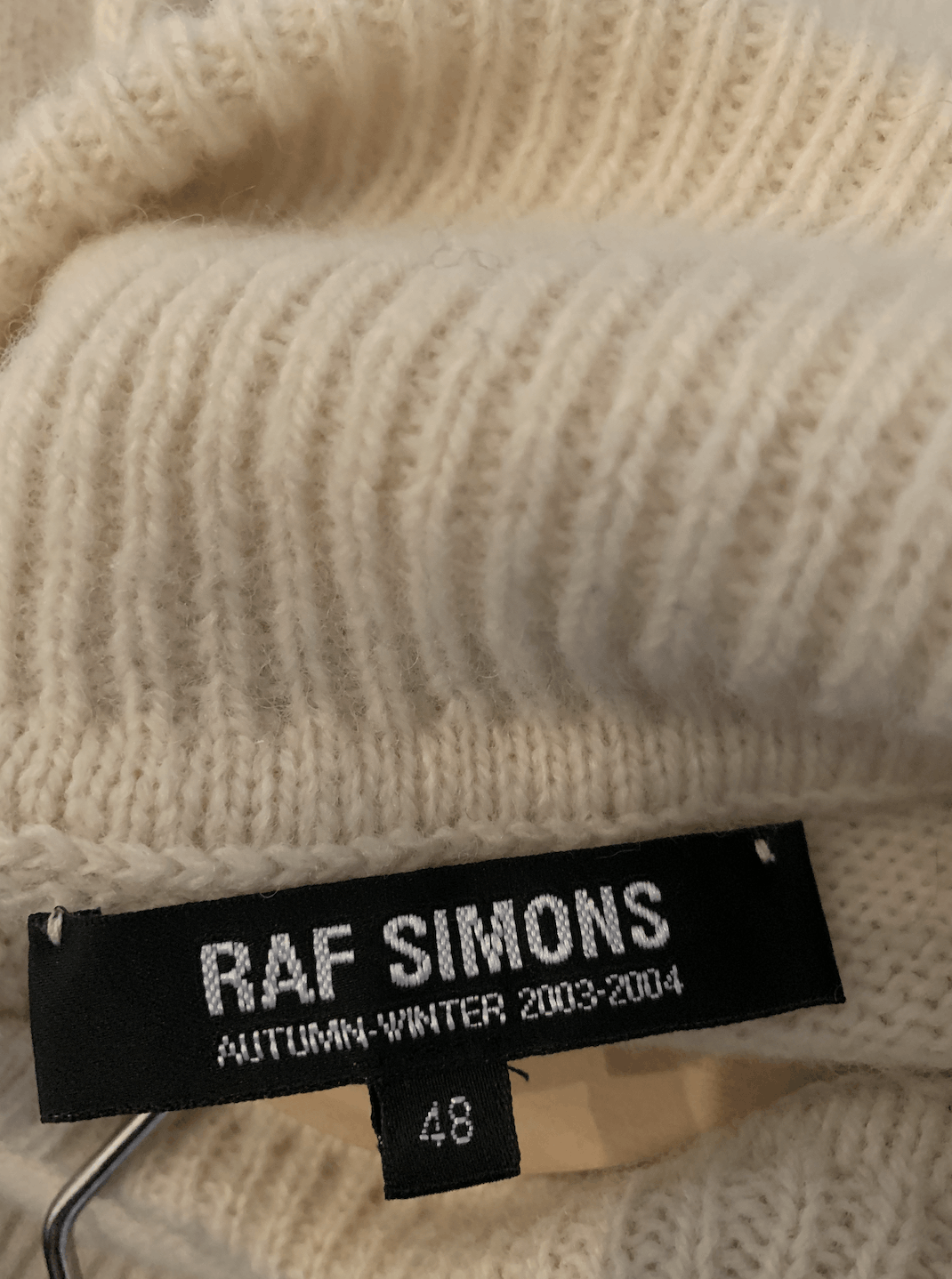Raf Simons Raf Simons AW 2003/04 Closer roll neck show piece | Grailed