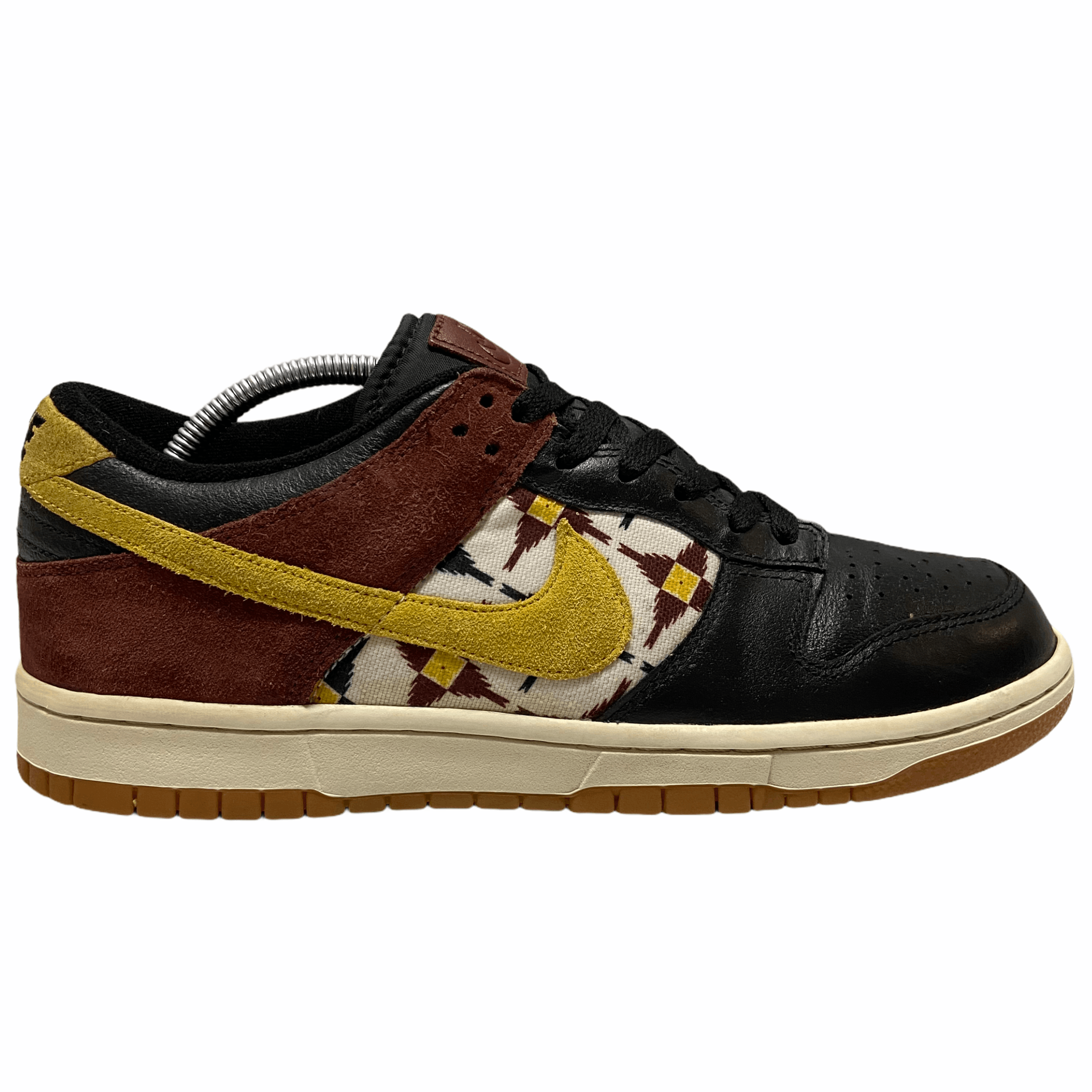 Nike 2011 Nike Dunk Low Aztec Pack - Black / Red / Gum Brown SB | Grailed