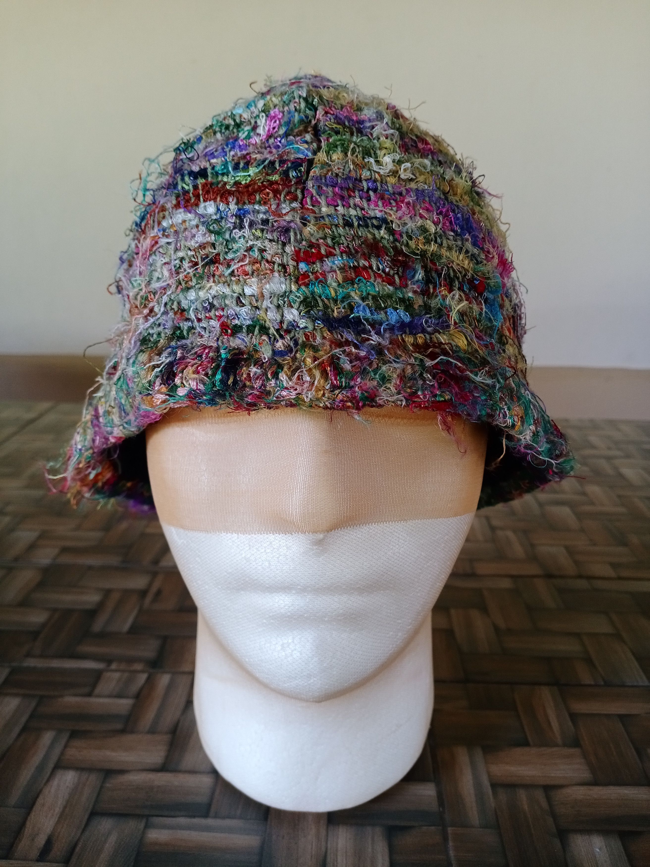 Native × Navajo × Streetwear Rare! Boro handmade Design Multicoloured ...