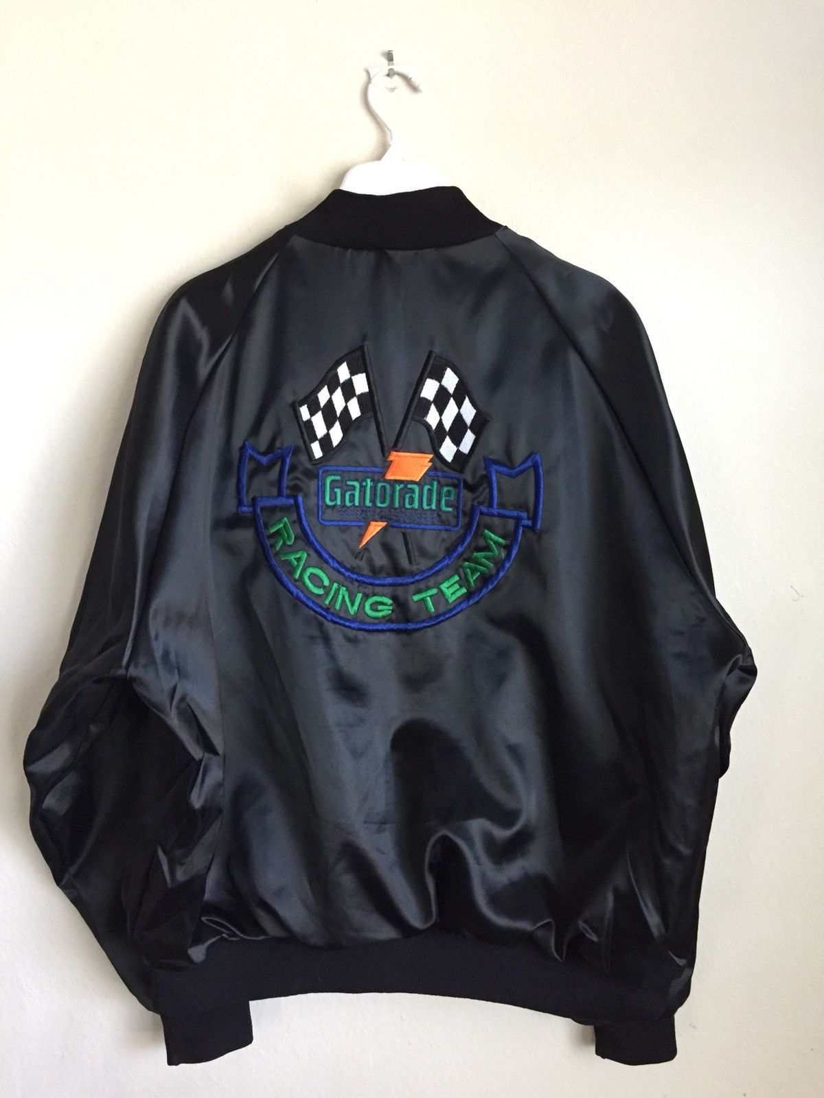 Gatorade × Vintage Super Rare 80s Gatorade Vintage Racing Team Satin ...