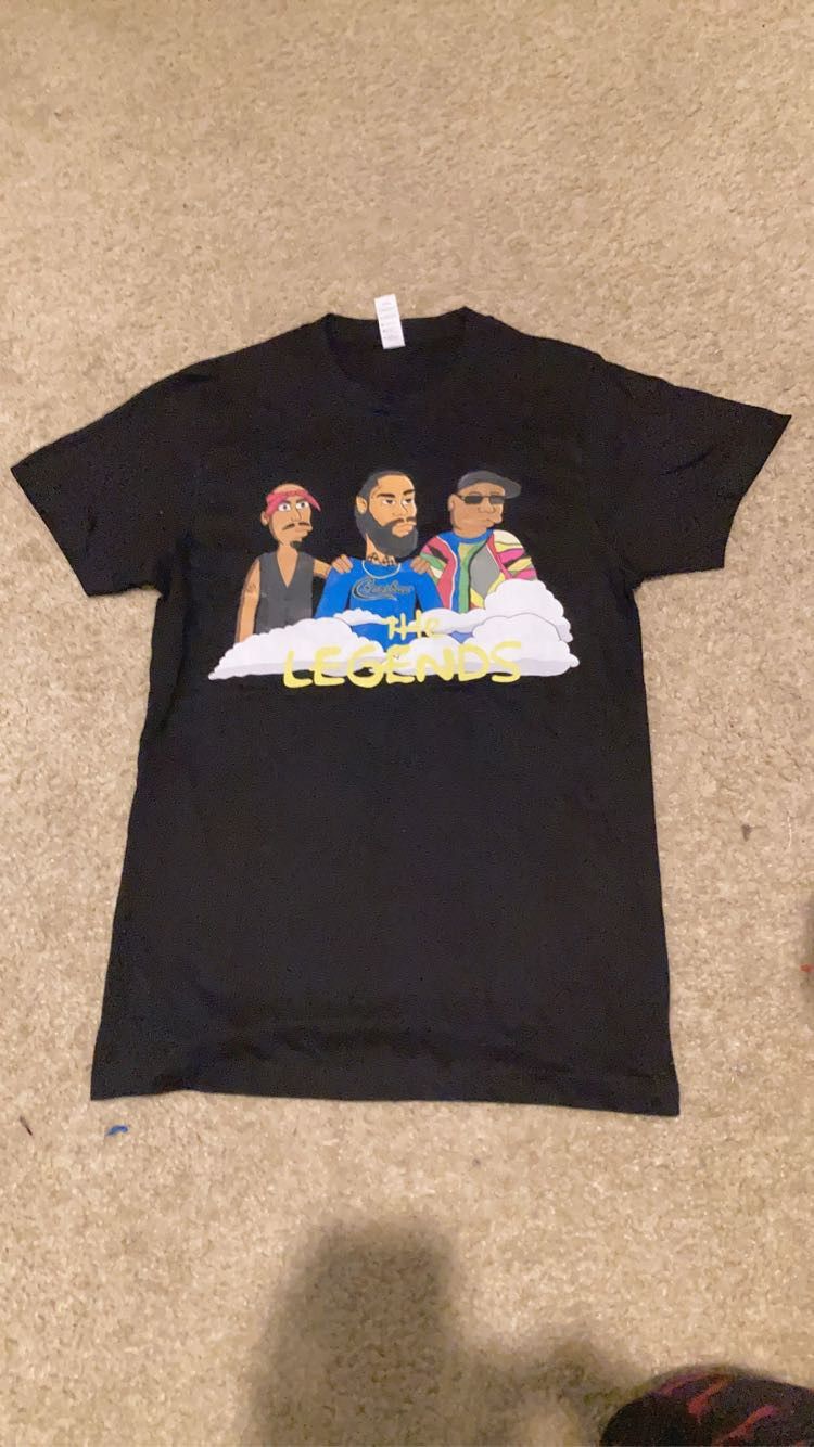 The Simpsons × Vintage Nipsey x Tupac x Biggie | Grailed