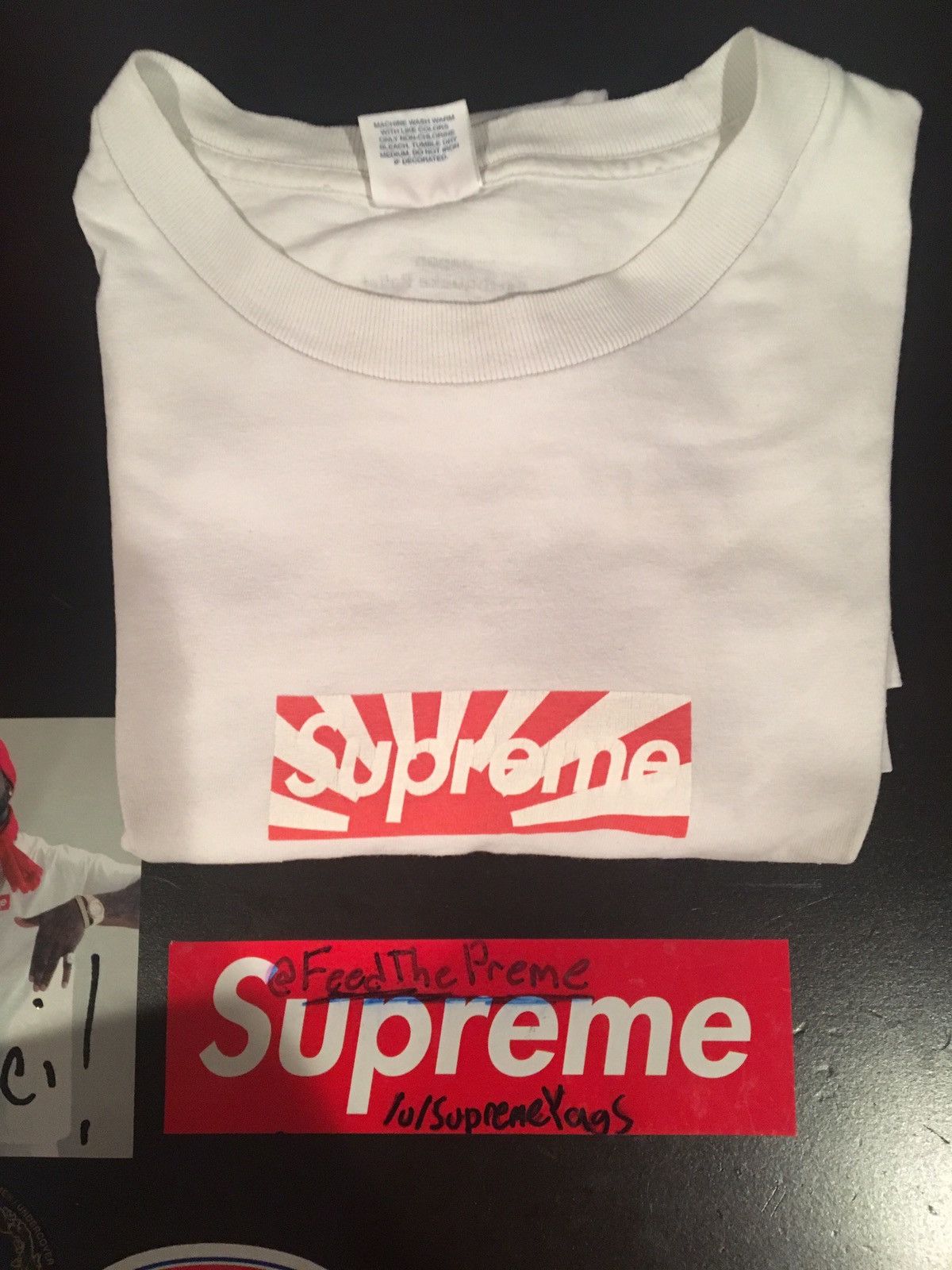 Supreme Supreme Japan Relief Box Logo Tee | Grailed