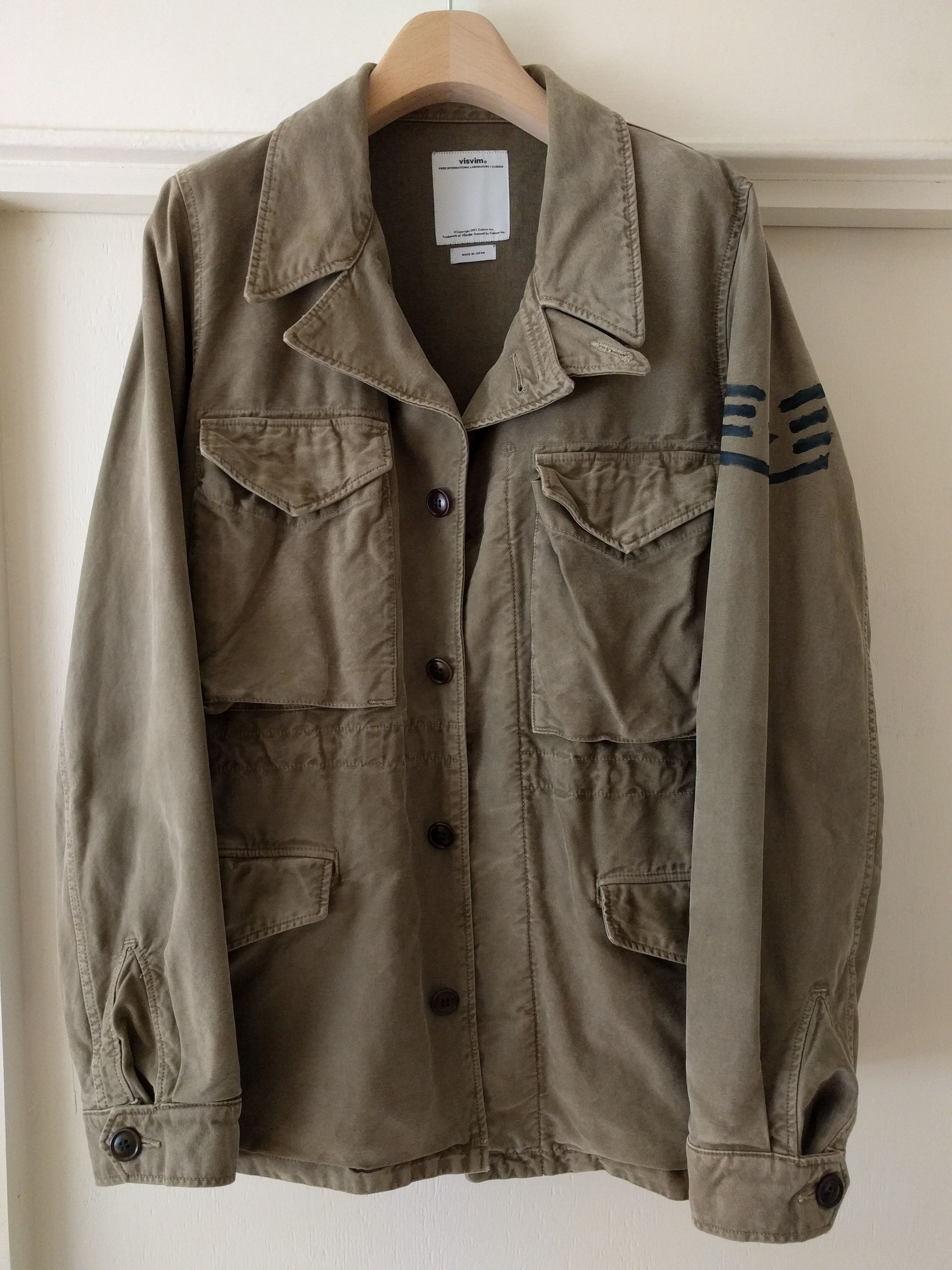 Visvim Achse Jacket 15SS Dmgd Chino | Grailed