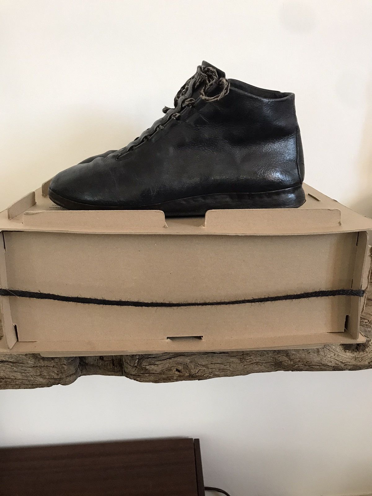 m_moriabc M_Moria high top sneaker | Grailed