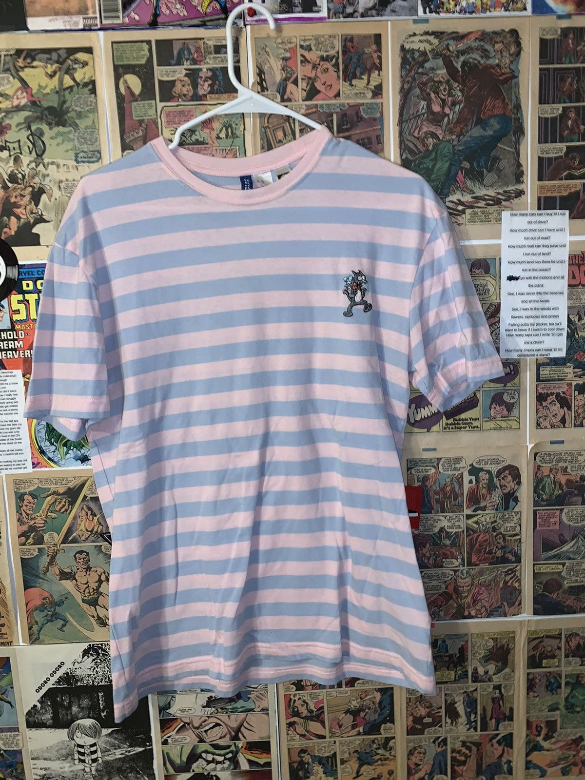 The Simpsons Vintage The Simpsons Striped Scratchy and Itchy T Shirt ...