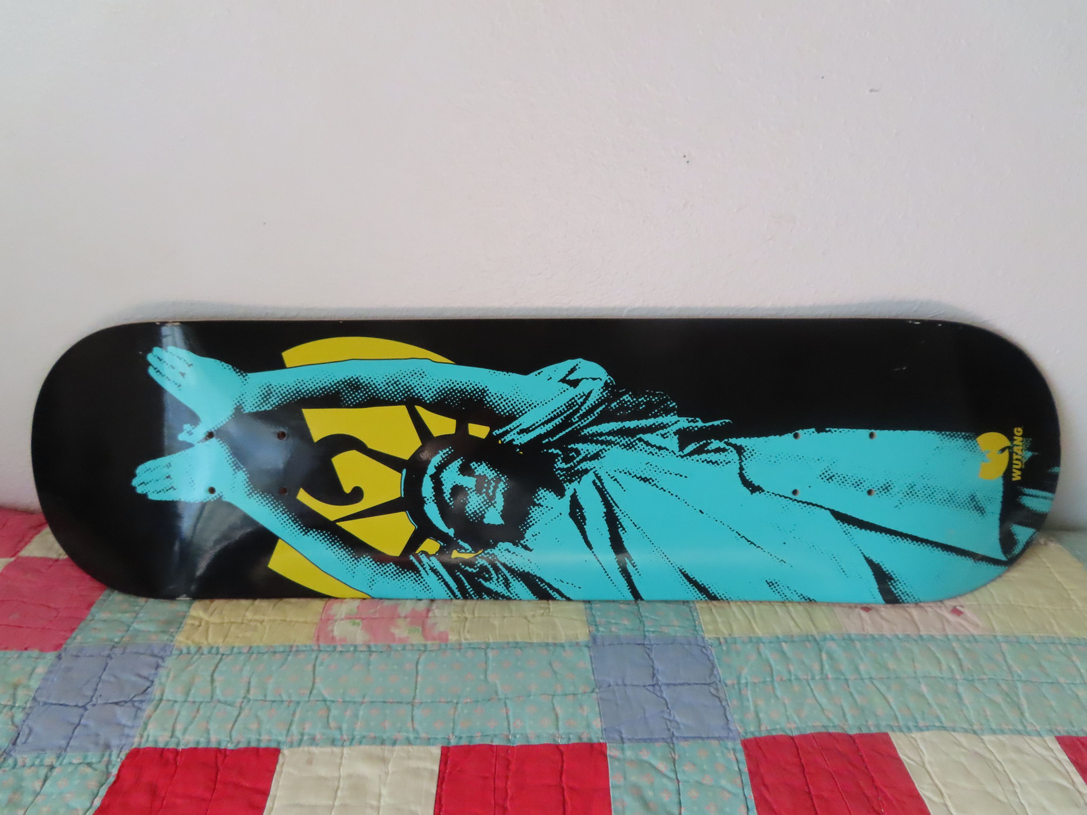 Wu Tang Clan WU TANG STATUE OF LIBERTY skateboard DECK 8" LIMITED ...