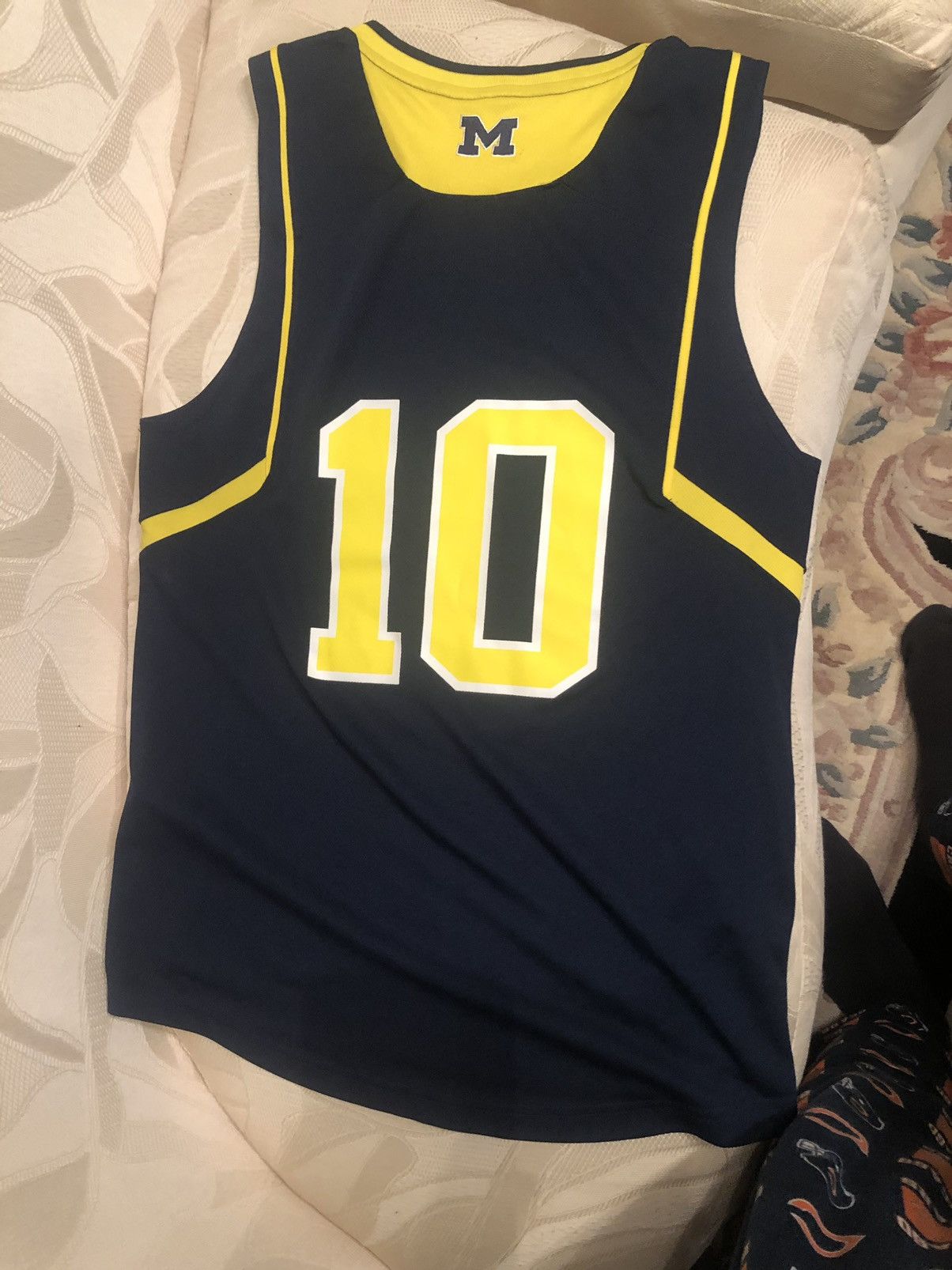 Adidas University of Michigan Basketball Jersey | Grailed