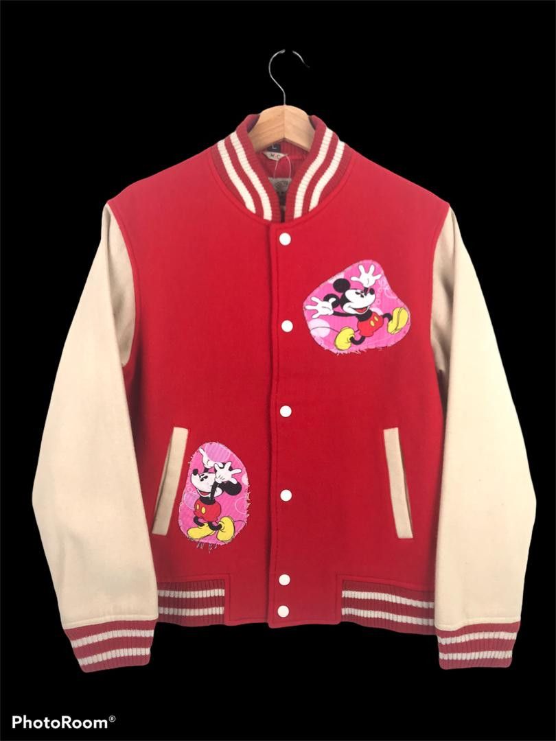 Disney Mickey Disney Varsity Jacket Wool Patch | Grailed