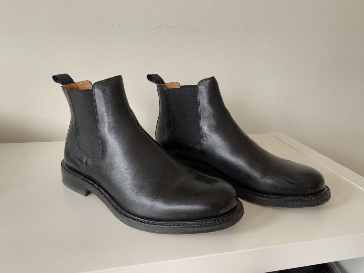 Beckett Simonon Beckett Simonon Preston Chelsea Boots in Black Leather ...