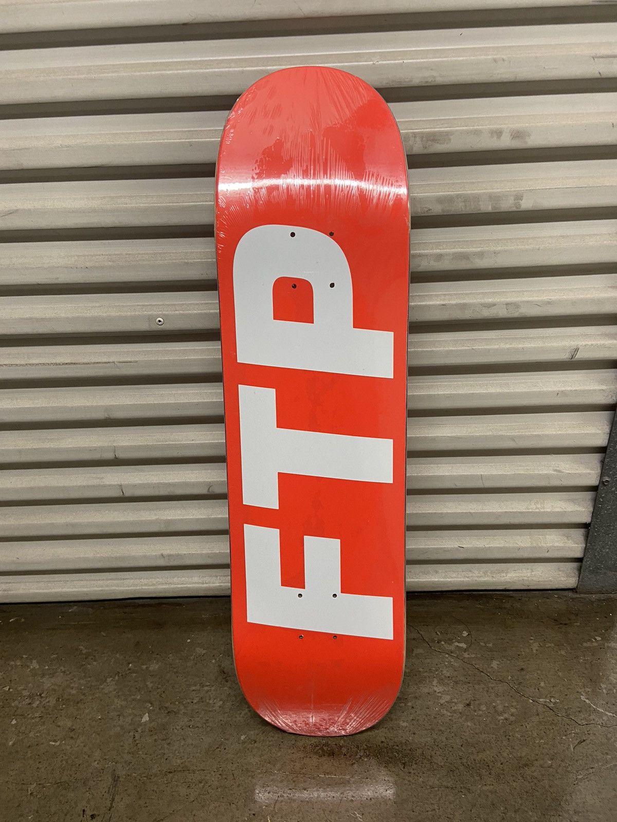 Vintage Rare FTP Red Logo Skate Deck Size 8.25” New | Grailed