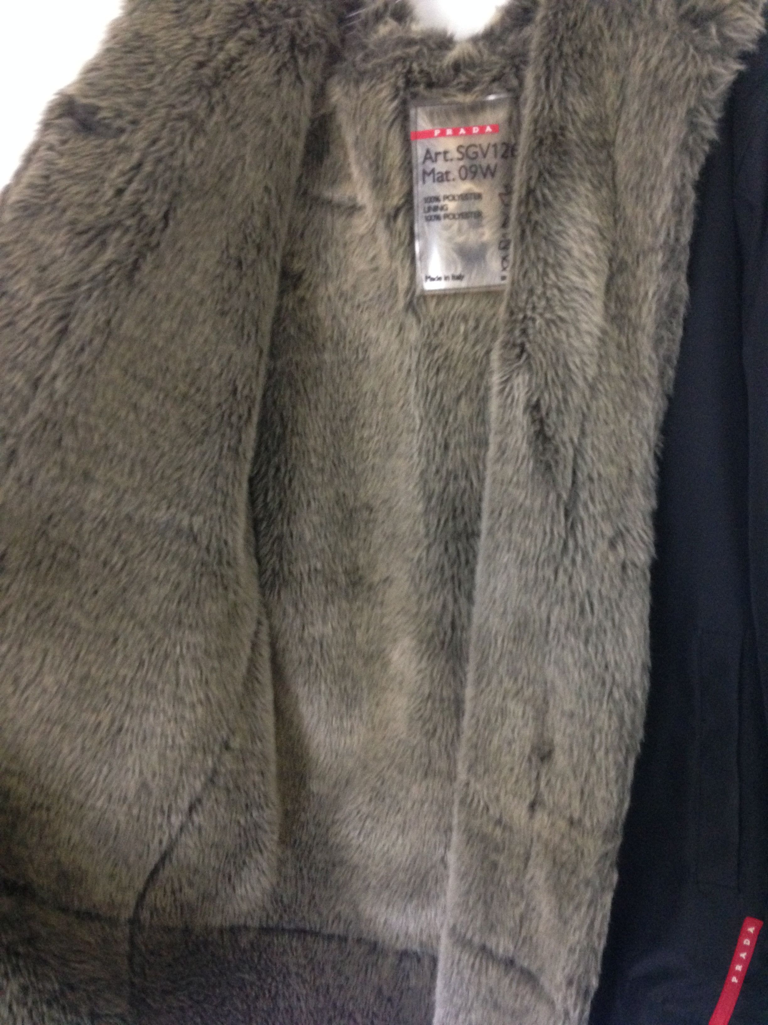 Prada Sport Faux Fur Lined Jacket | Grailed