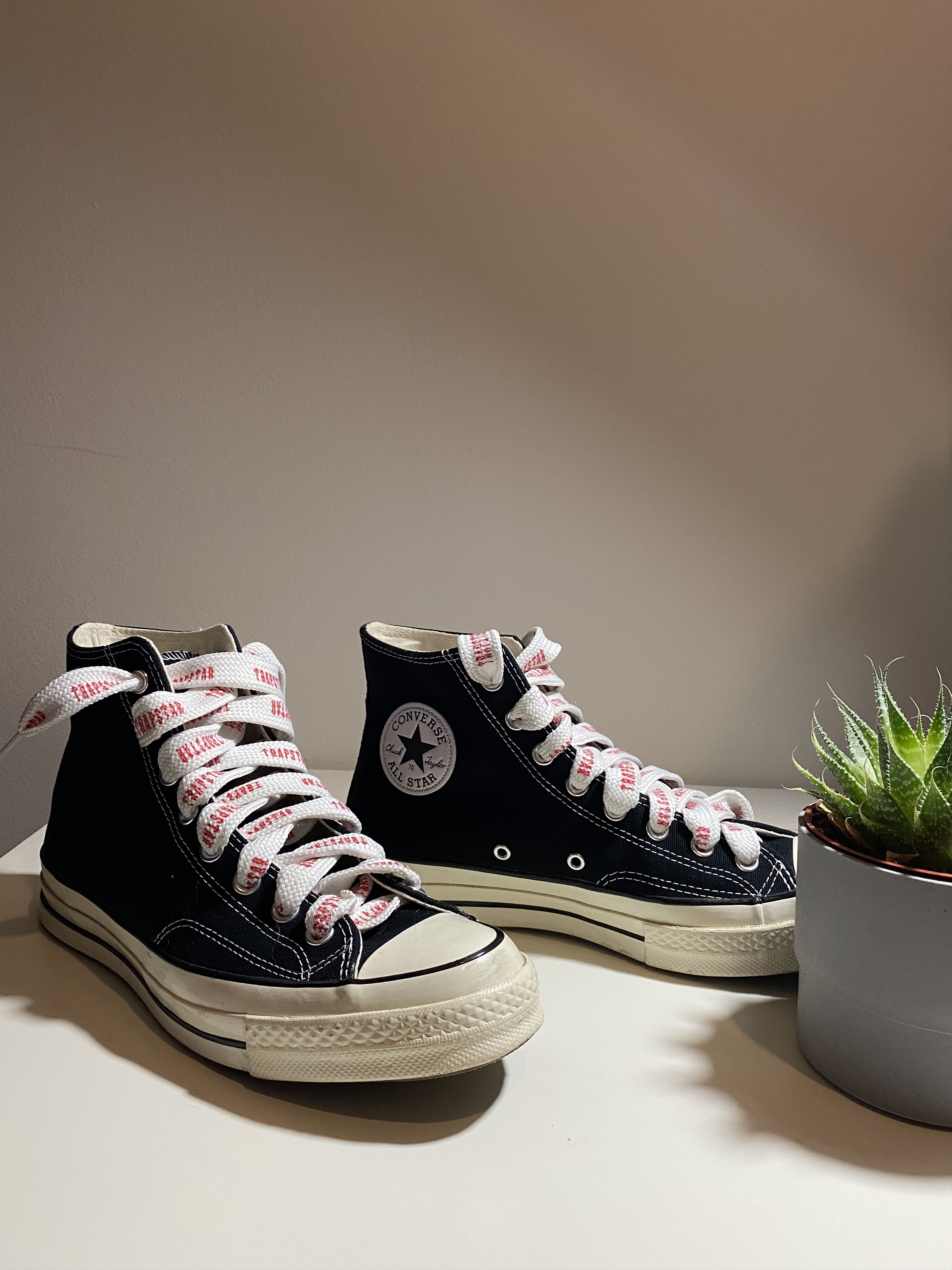 Converse × Trapstar London Converse x Trapstar (Custom) | Grailed