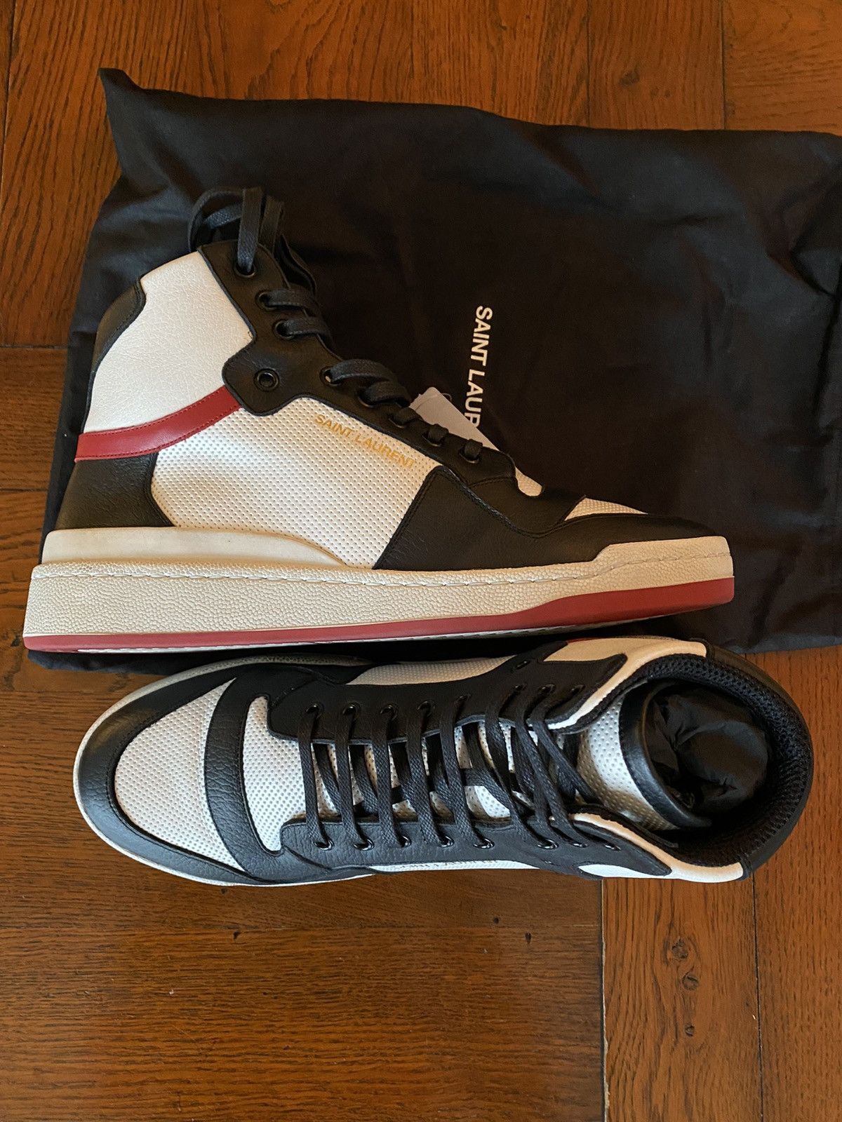 Yves Saint Laurent Saint Laurent SL24 High-Top Sneaker | Grailed