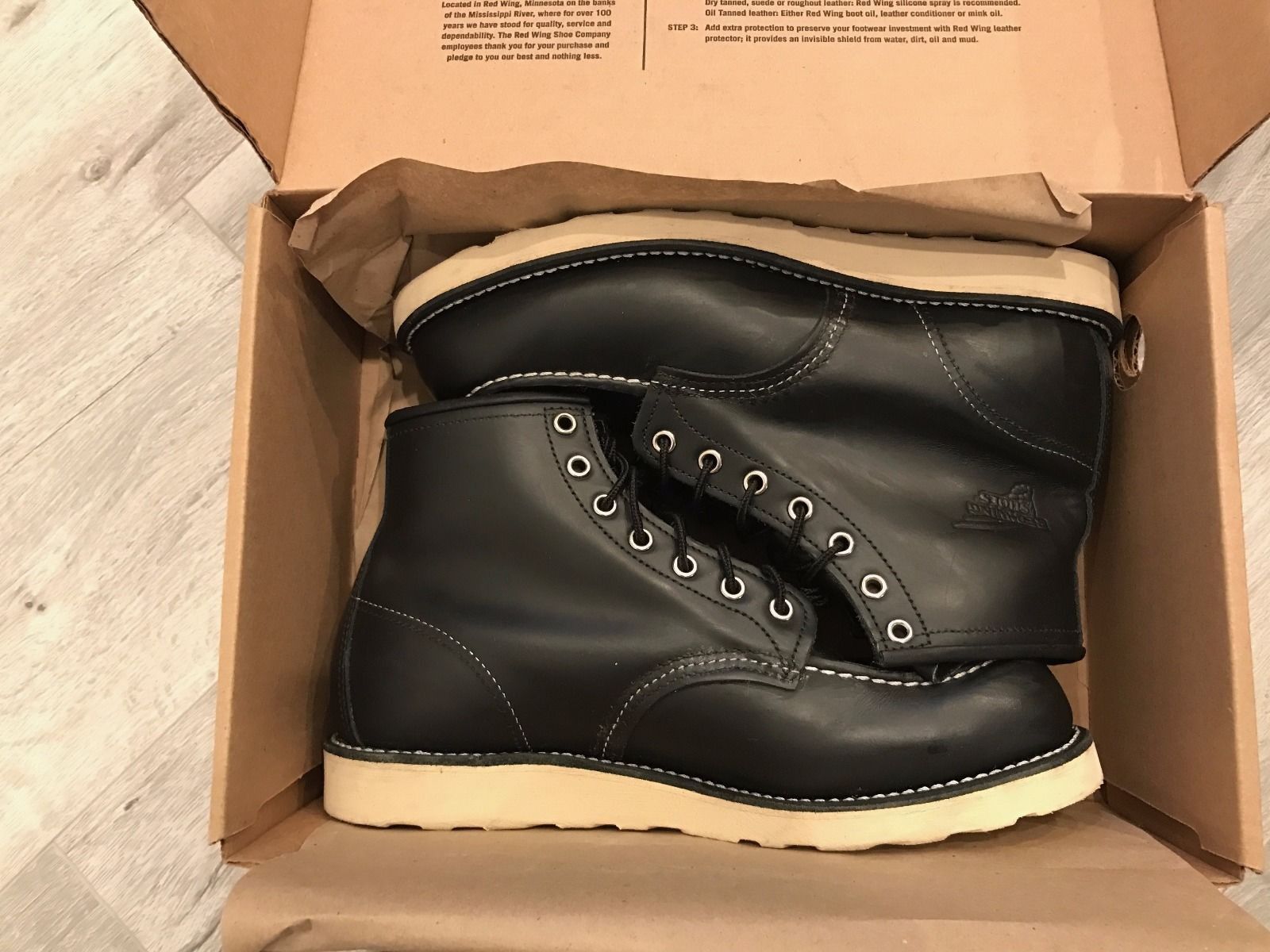 Red Wing 8130 Moc Toe Boots | Grailed