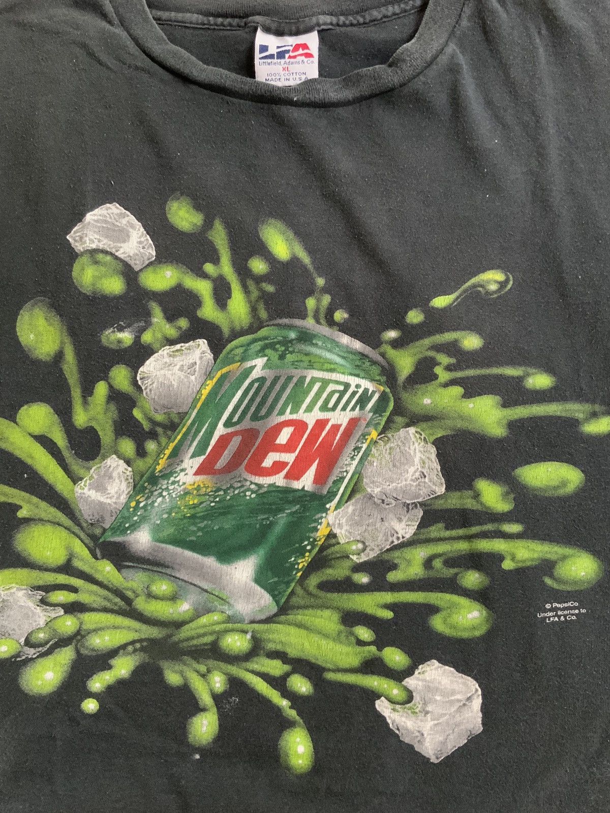 Pepsi Mountain Dew "Dew Crew' T-Shirt | Grailed