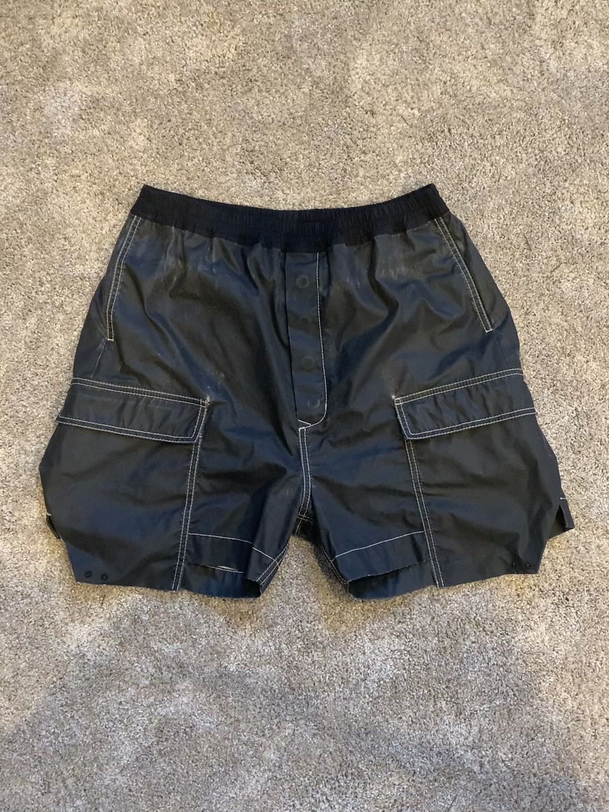 Rick Owens Rick Owens DRKSDHW Asymmetrical Boxer Shorts | Grailed