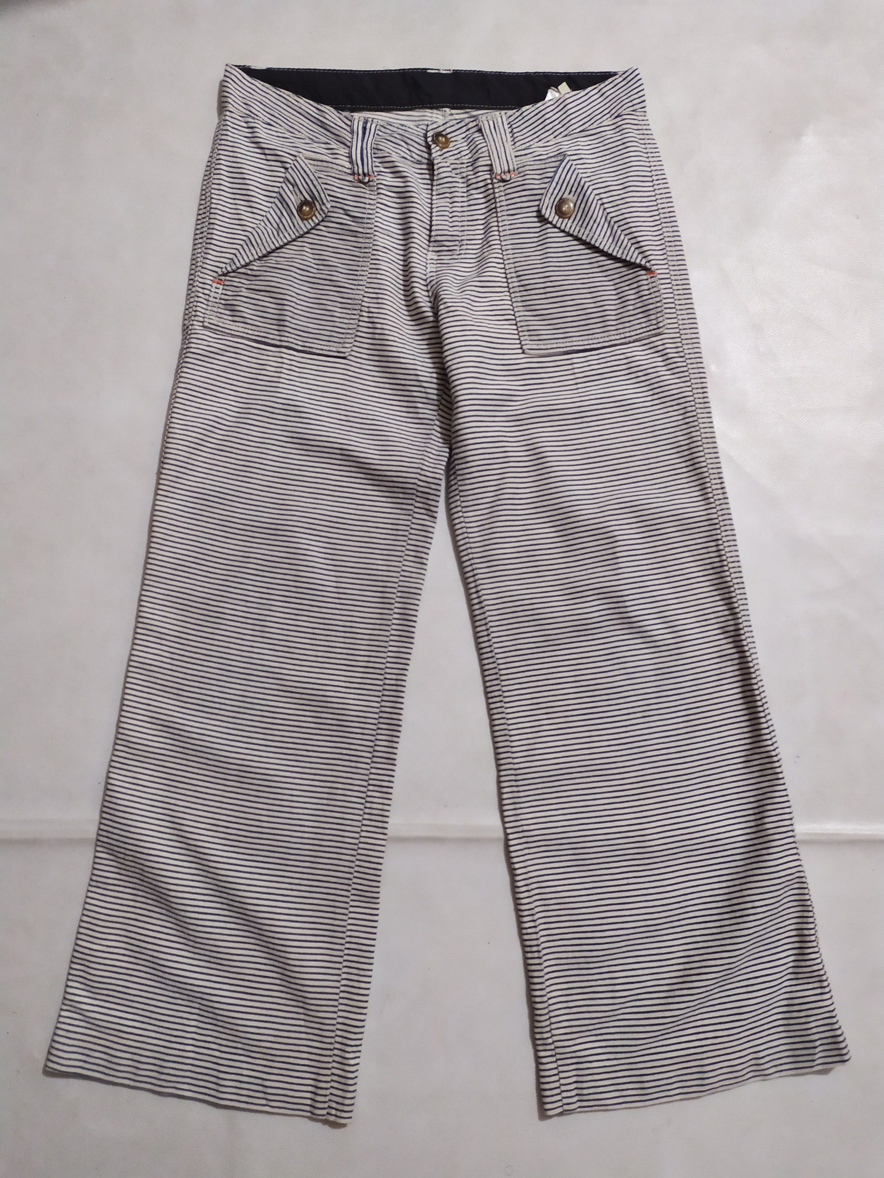 Japanese Brand × Streetwear 🔥Sun Lucas Japan Stripes Flare Pants | Grailed