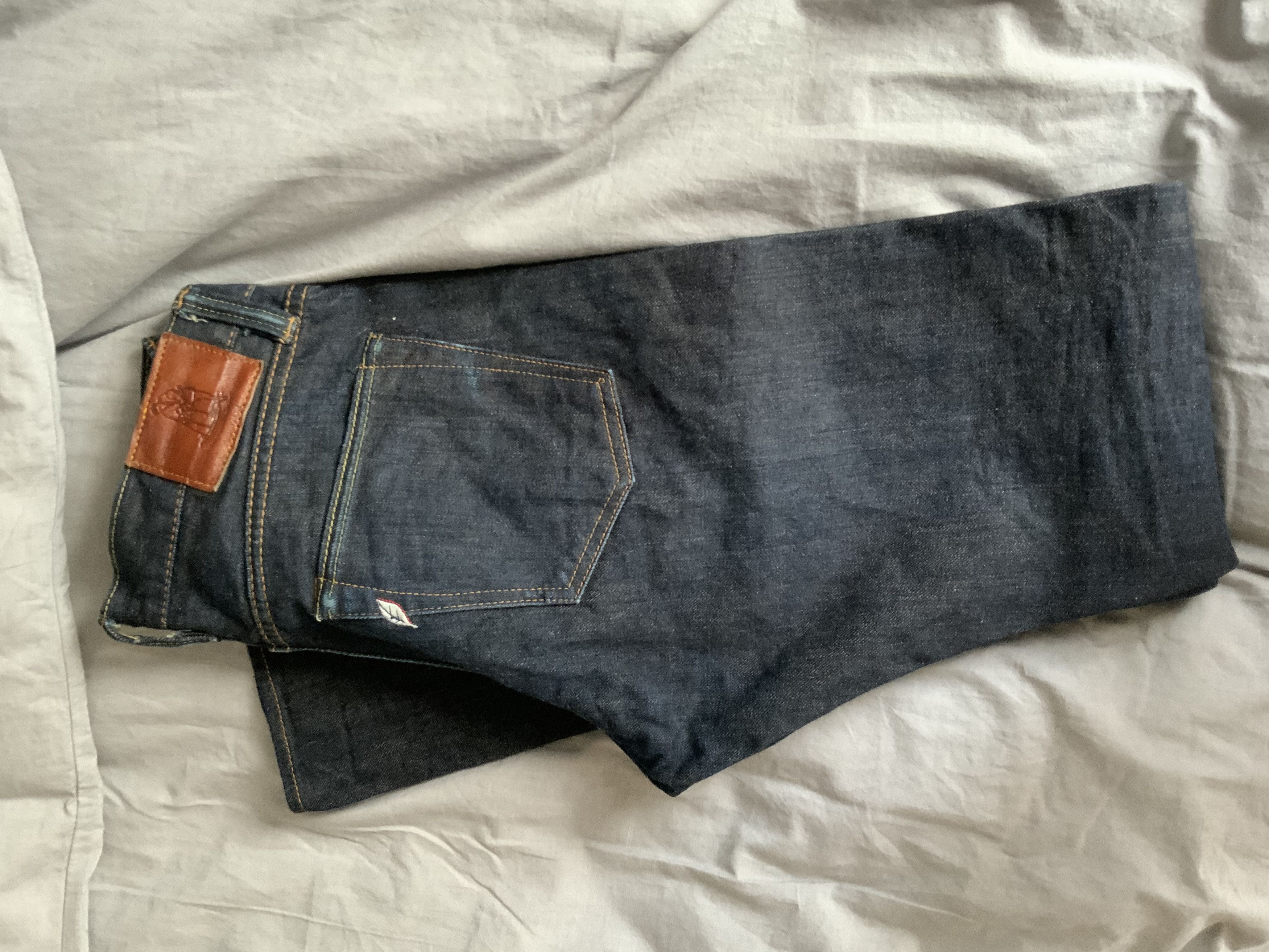 Pure Blue Japan Pure Blue Japan X011 Jeans, left hand twill, size 33 ...