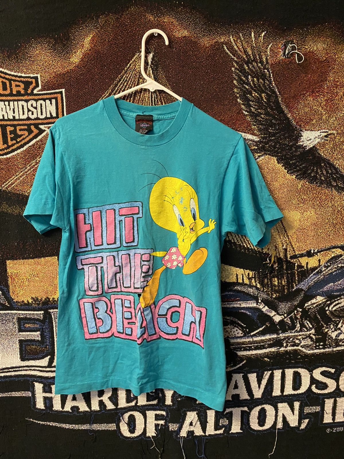 Vintage Vintage 1994 Tweety Beach Tee | Grailed