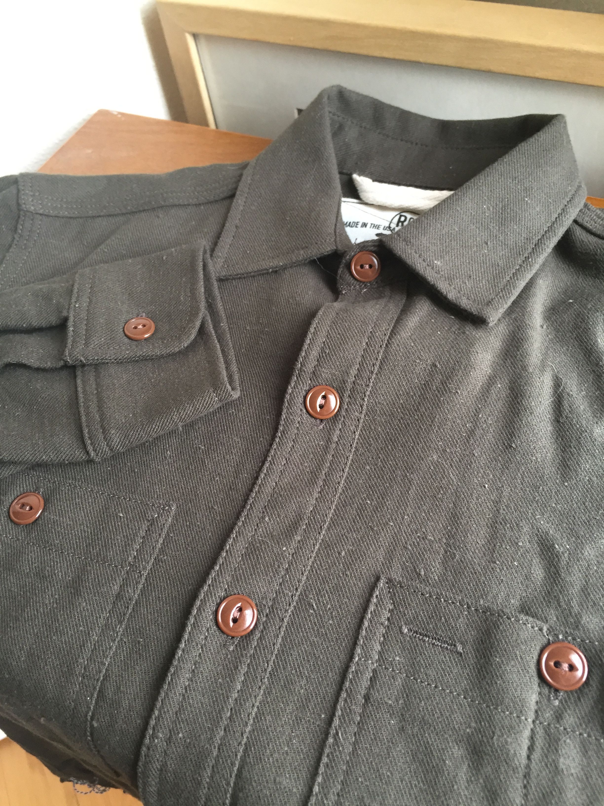 Rogue Territory Hunter Shirt - Olive Neppy Flannel | Grailed