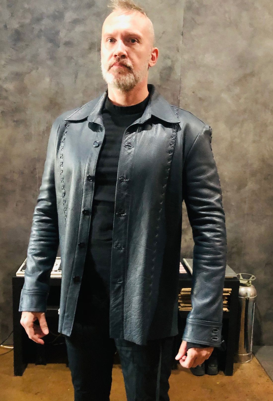 Lordz lordz rockstar leather jacket | Grailed