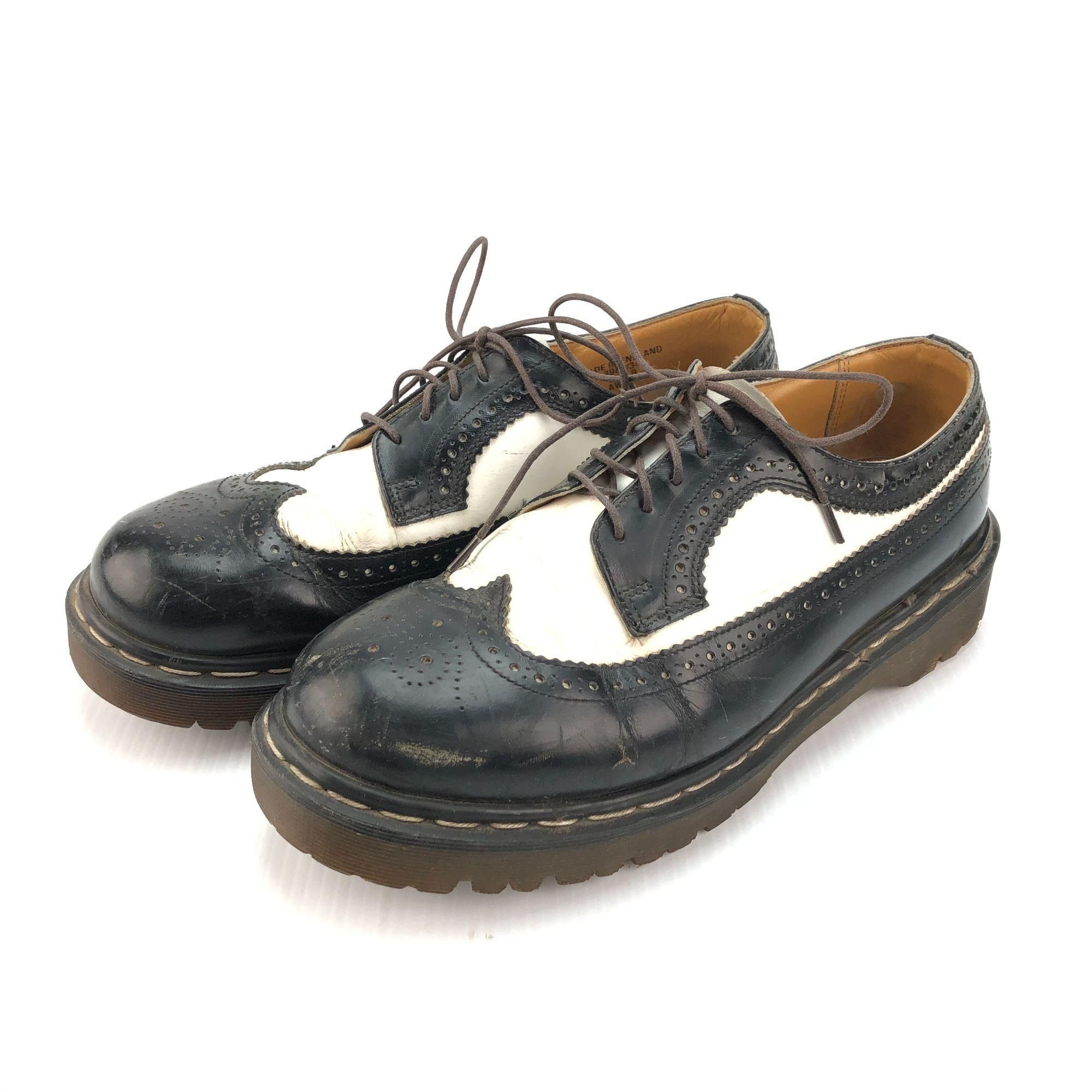 Dr. Martens Vintage Dr Marten wing tip shoes made in England | Grailed