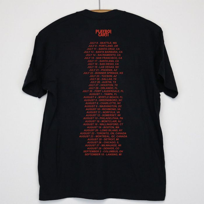 Vintage Vintage Playboi Carti Tour Merch Concert | Grailed