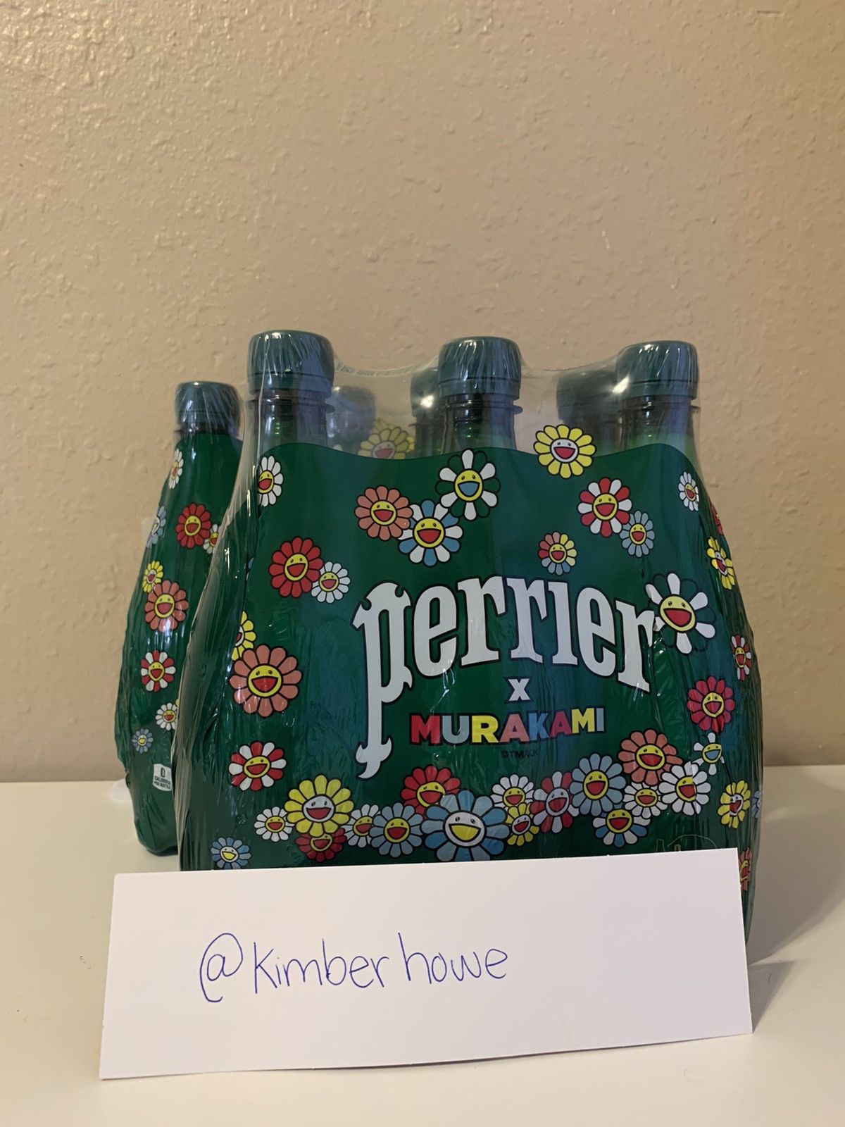 Takashi Murakami PERRIER X MURAKAMI - 6 pack limited edition | Grailed