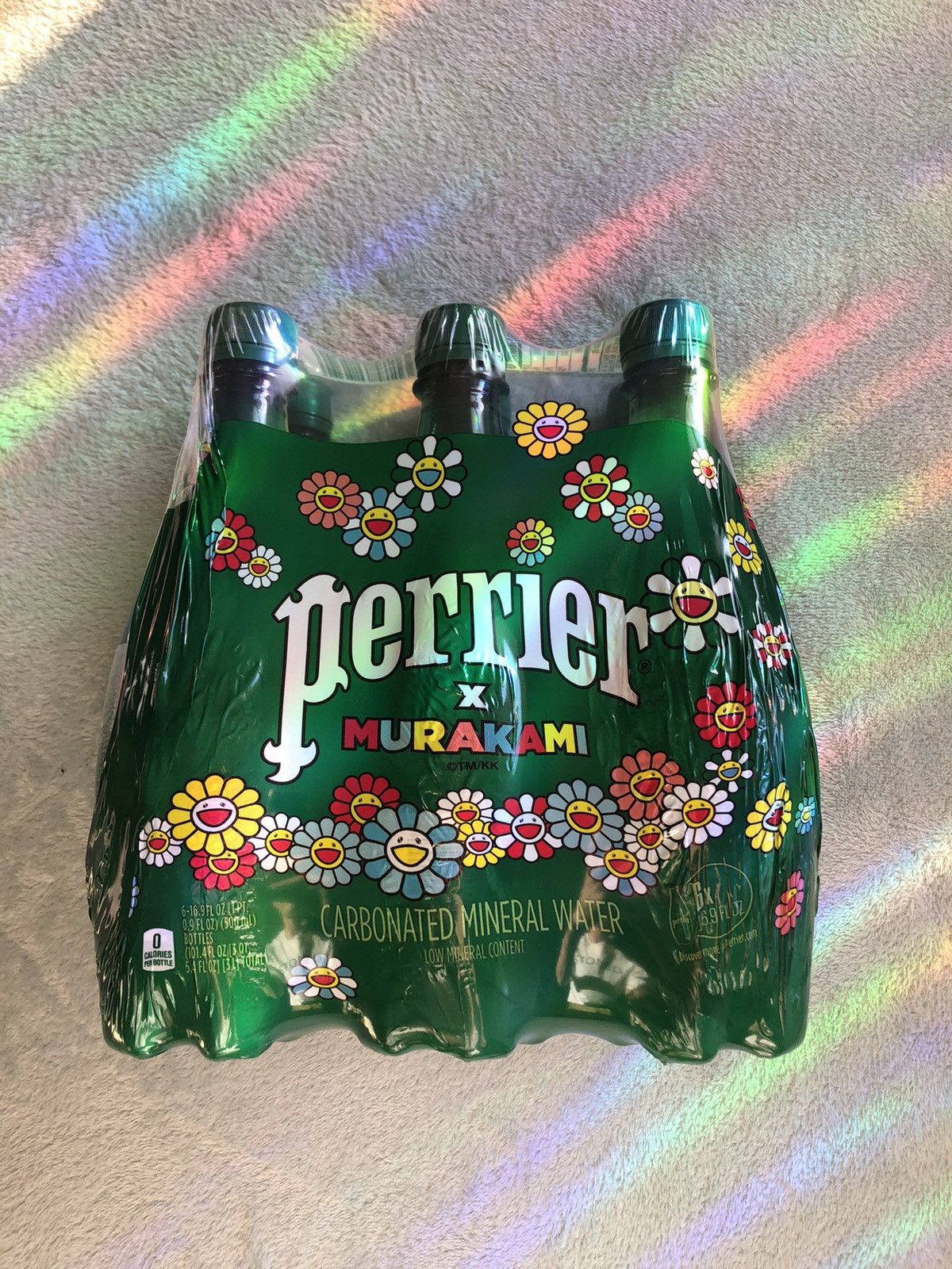 Takashi Murakami Murakami x Perrier 6-pack sparkling water ...