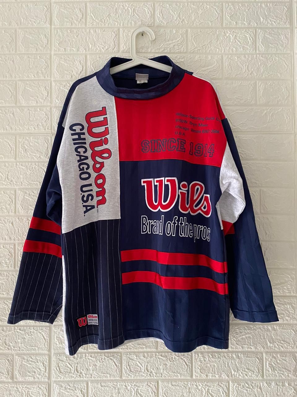 Made In Usa × Vintage × Wilson Athletics VINTAGE wilson multicolor ...