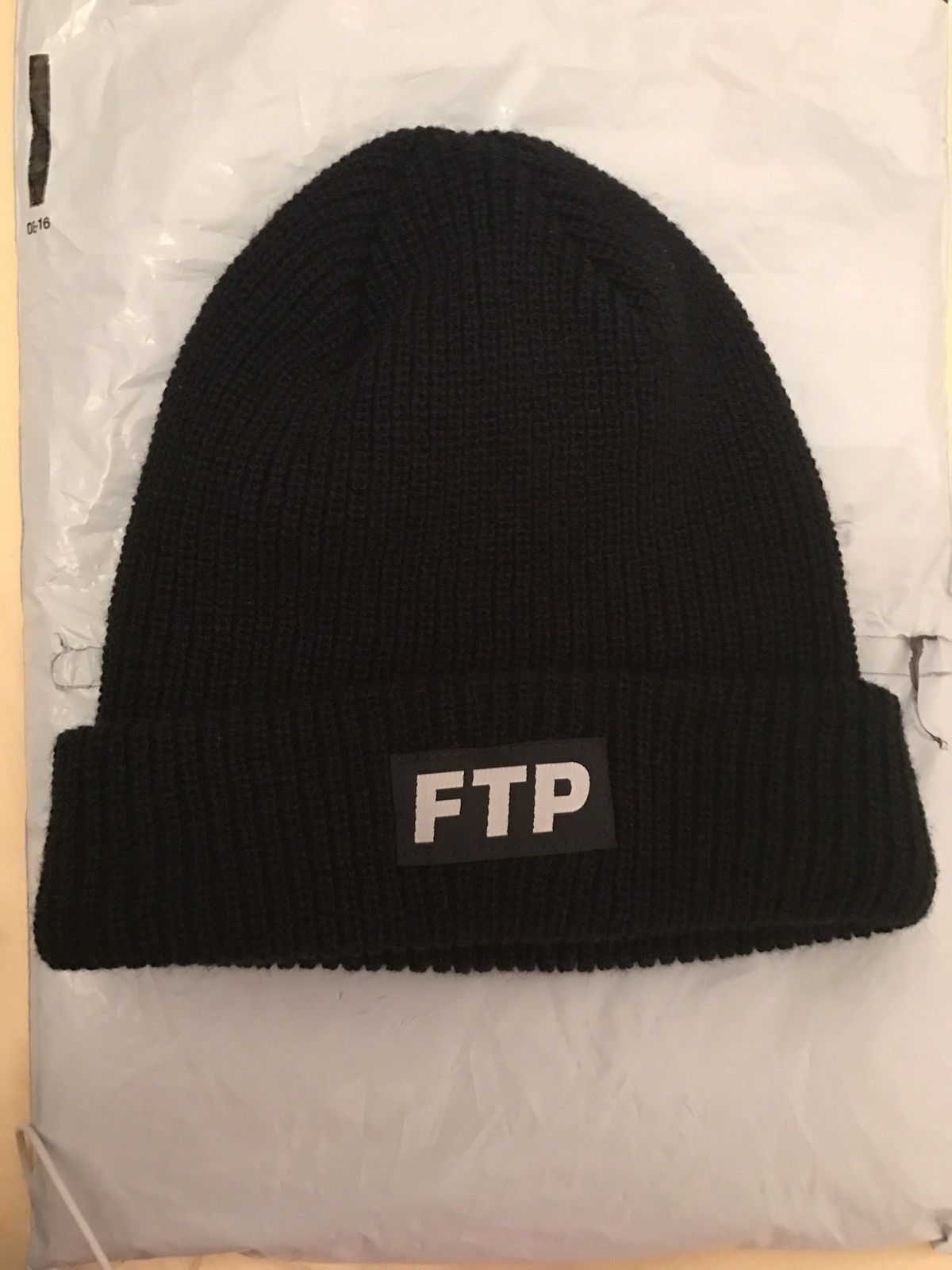 Fuck The Population FTP Beanie Black | Grailed