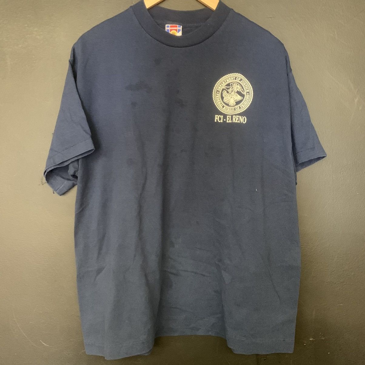 Vintage FCI El Reno Prison Tee Shirt | Grailed