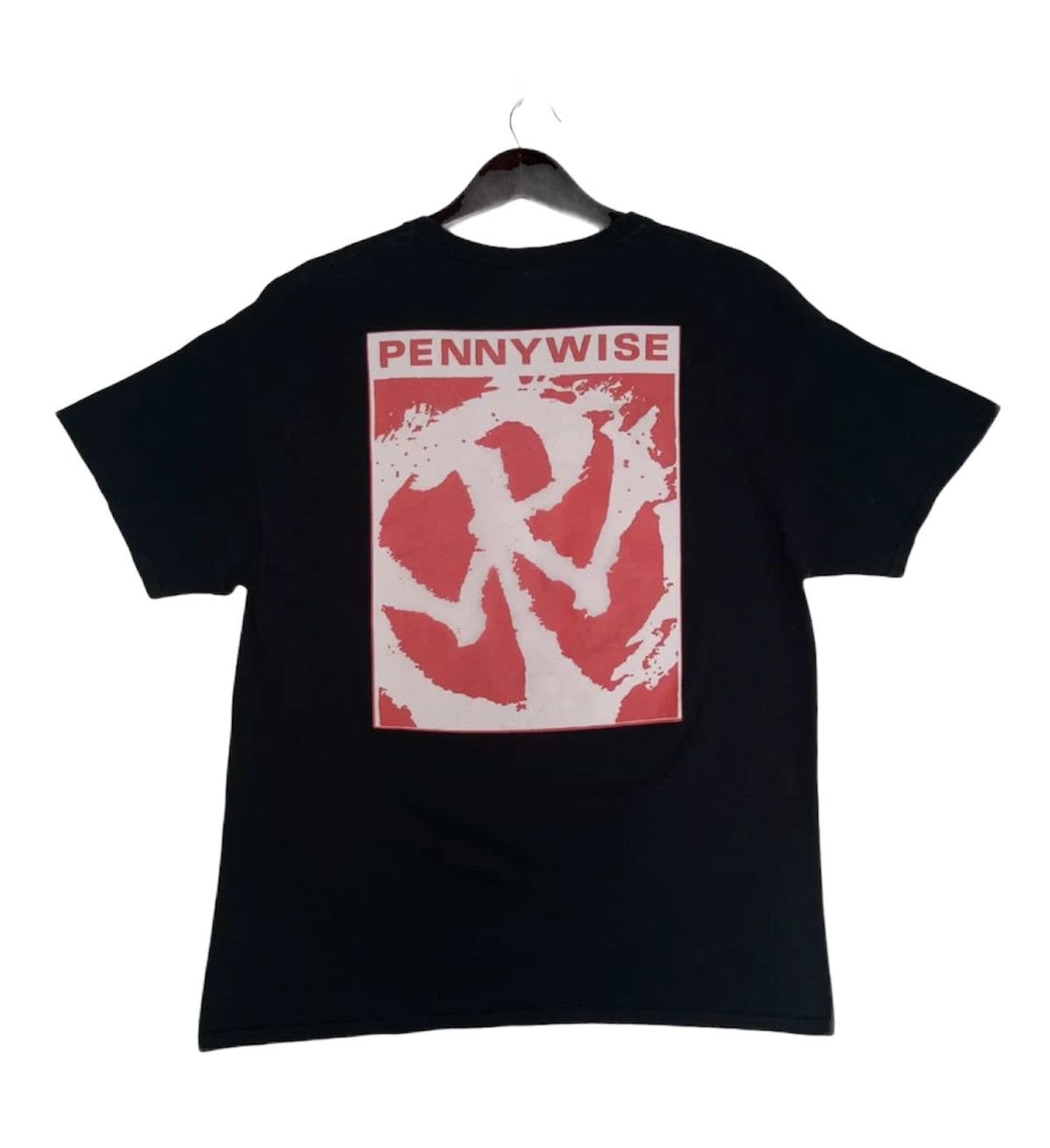 Band Tees × Rock T Shirt PENNYWISE American punk rock band skate punk ...