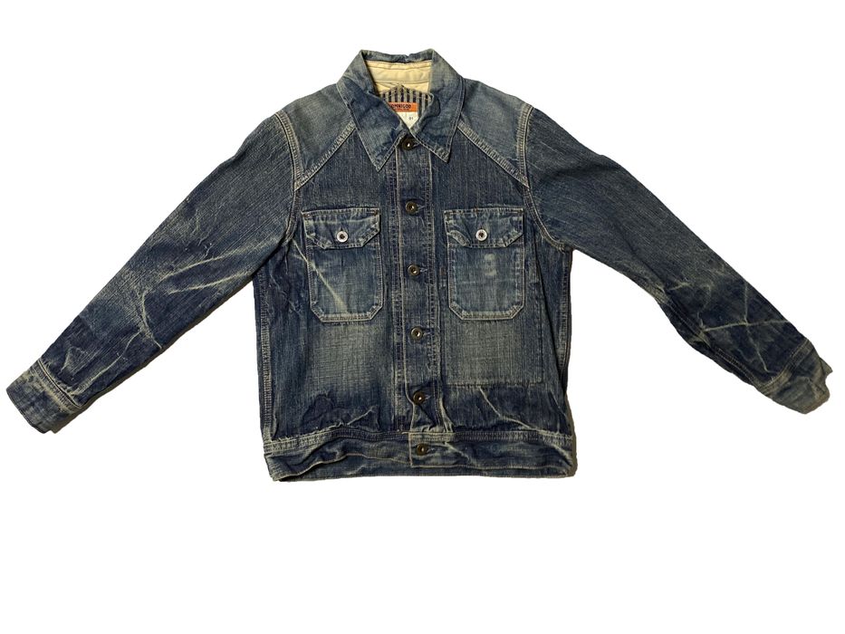Omnigod Omnigod Japanese Faded Denim Jacket | Grailed