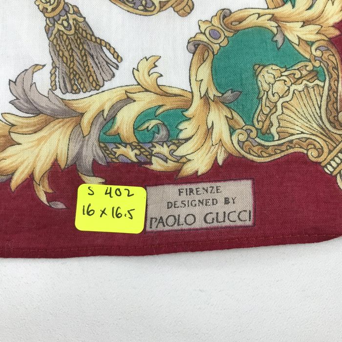 Paolo Gucci Paolo Gucci Handkerchief Neckerchief Bandana | Grailed