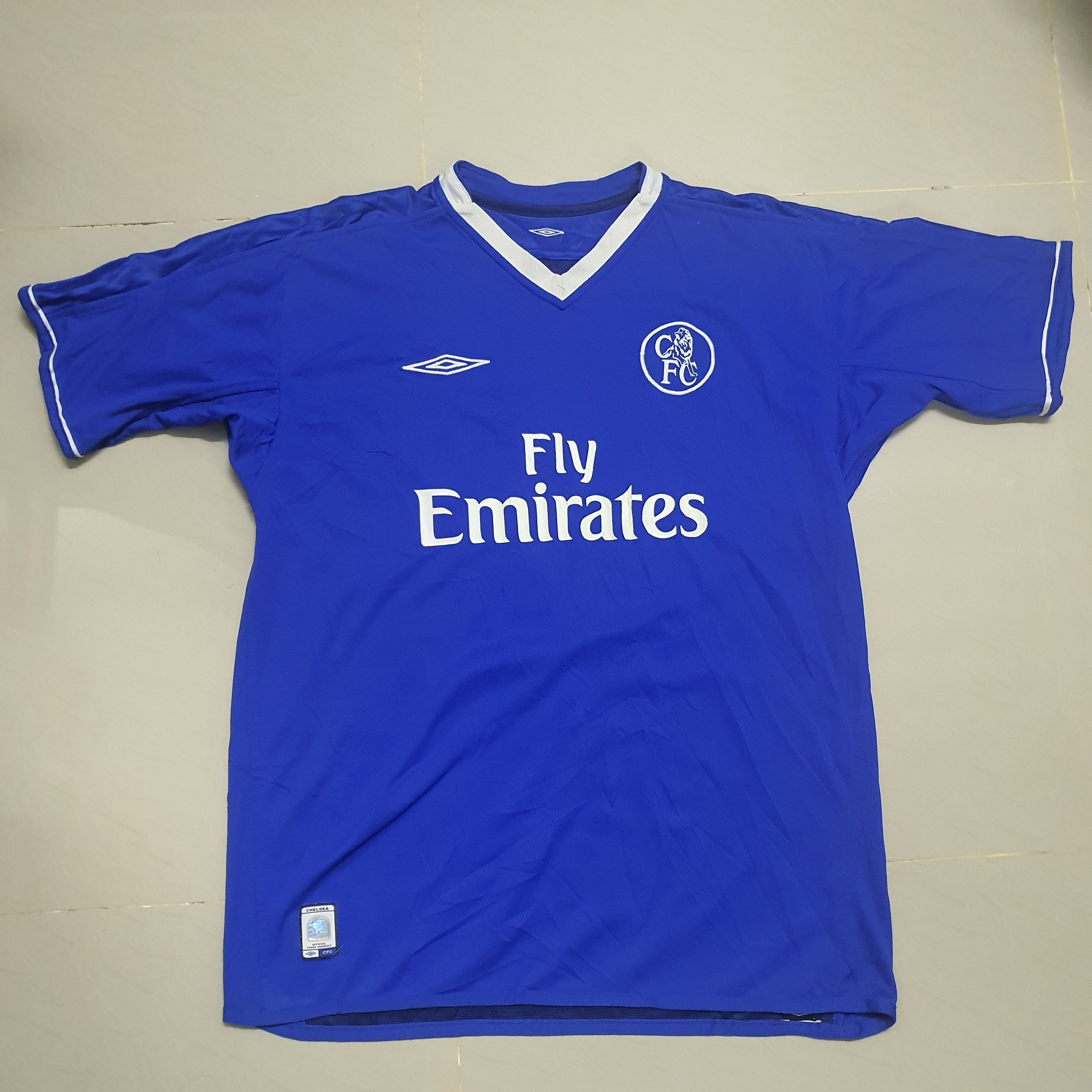 Chelsea × Jersey × Umbro Reversible Chelsea Home Kit Jersey 2003-05 ...