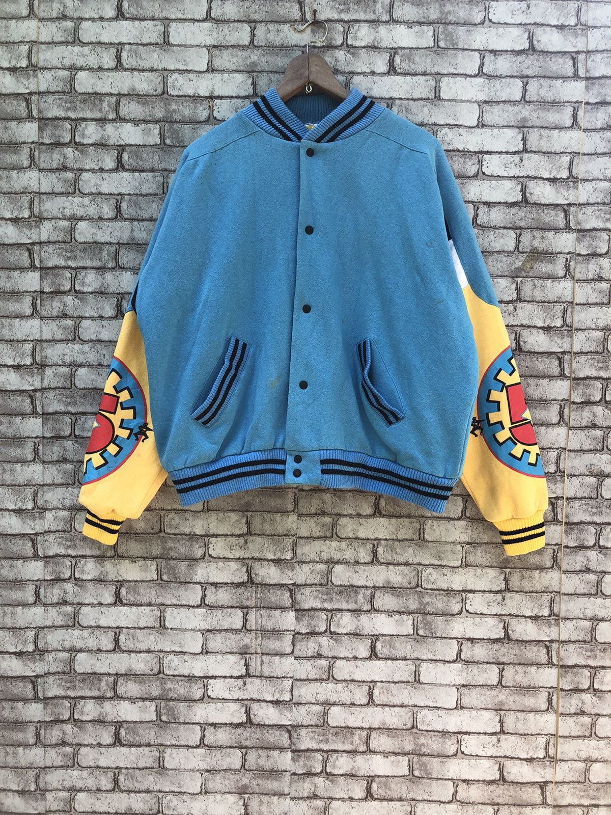 Vintage Vintage Swatch varsity jacket | Grailed