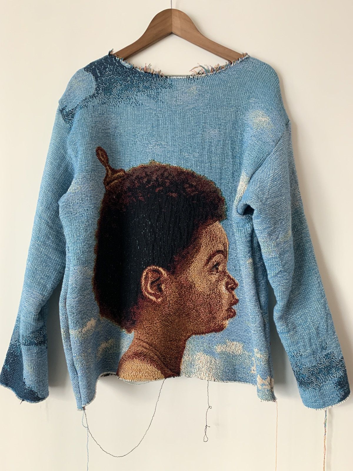 Custom Drake “Nothing Was The Same” Tapestry Sweater | Grailed