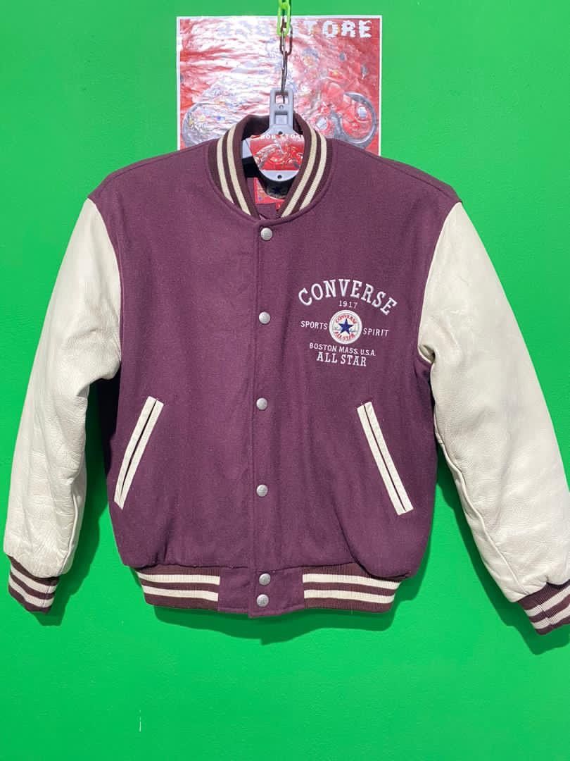 Converse × Varsity Jacket × Vintage Vintage Converse Varsity Jacket ...