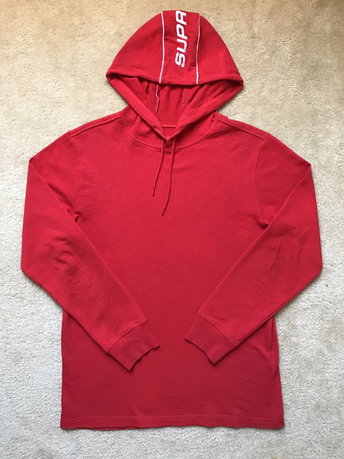 Supreme Supreme Stitched Logo Hoodie | Grailed